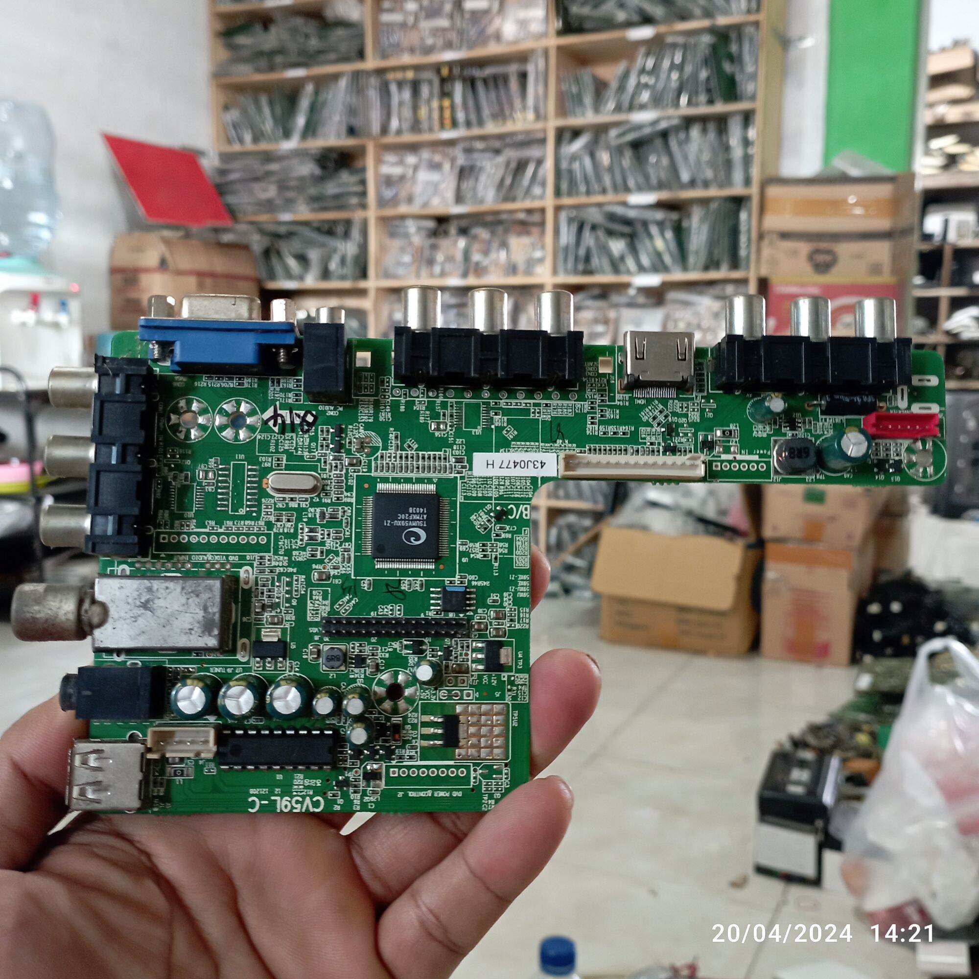 MB MOBO MAINBOARD MODULE MESIN TV MITO A298 | Lazada Indonesia