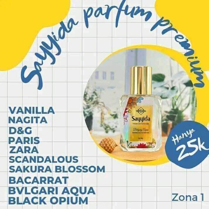 Sayyida parfum premium ukuran 35ml parfum viral wangi tahan lama cocok ...