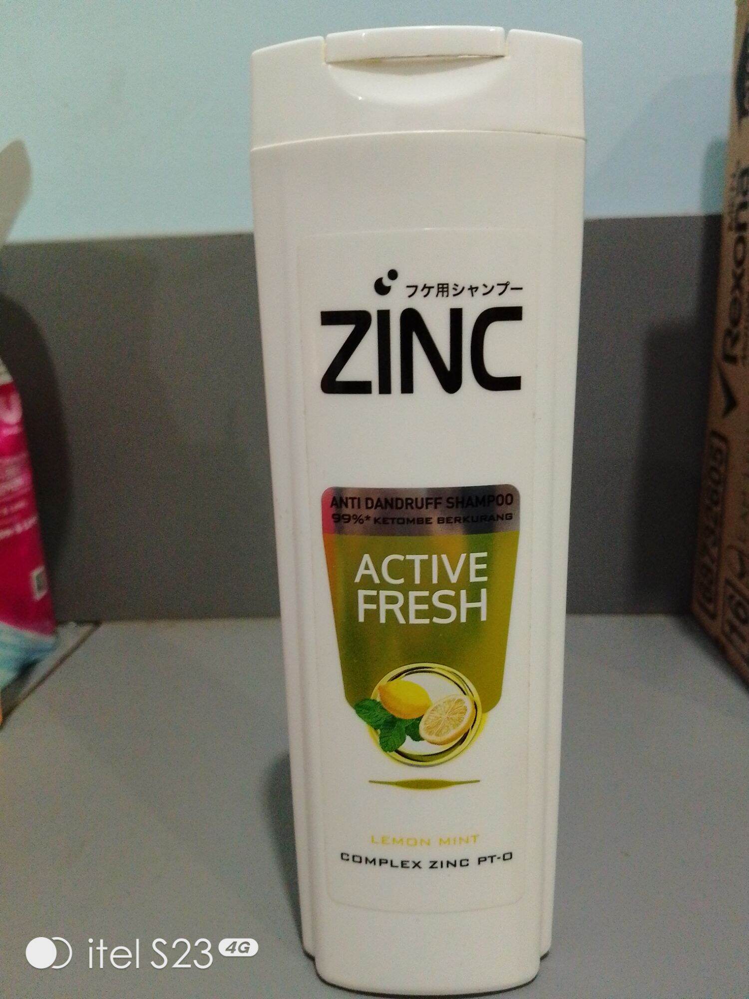 Zinc Shampoo Active Fresh 340 | Lazada Indonesia