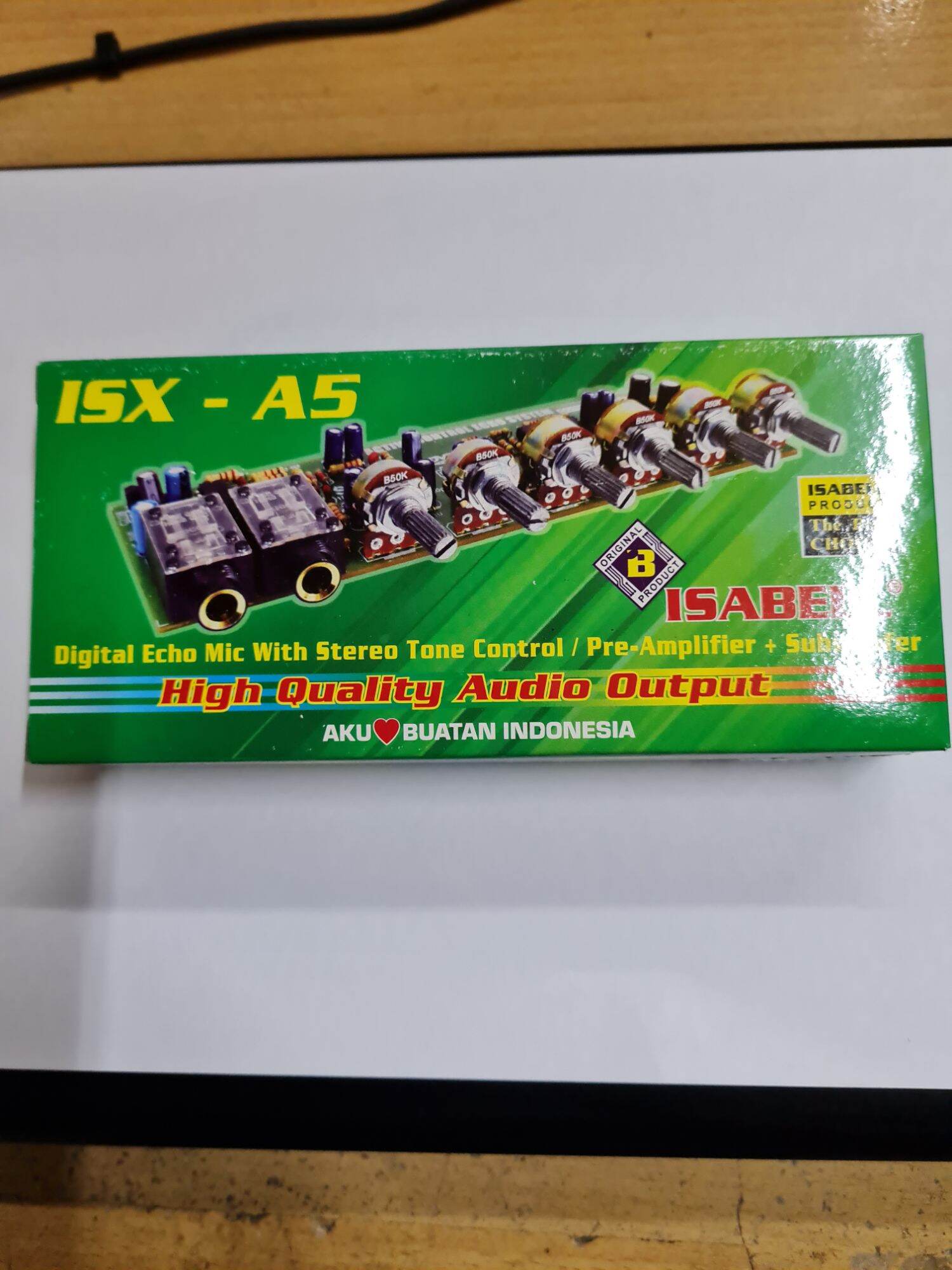 kit digital echo mic stereo tone control / preamplifier subwofer ...