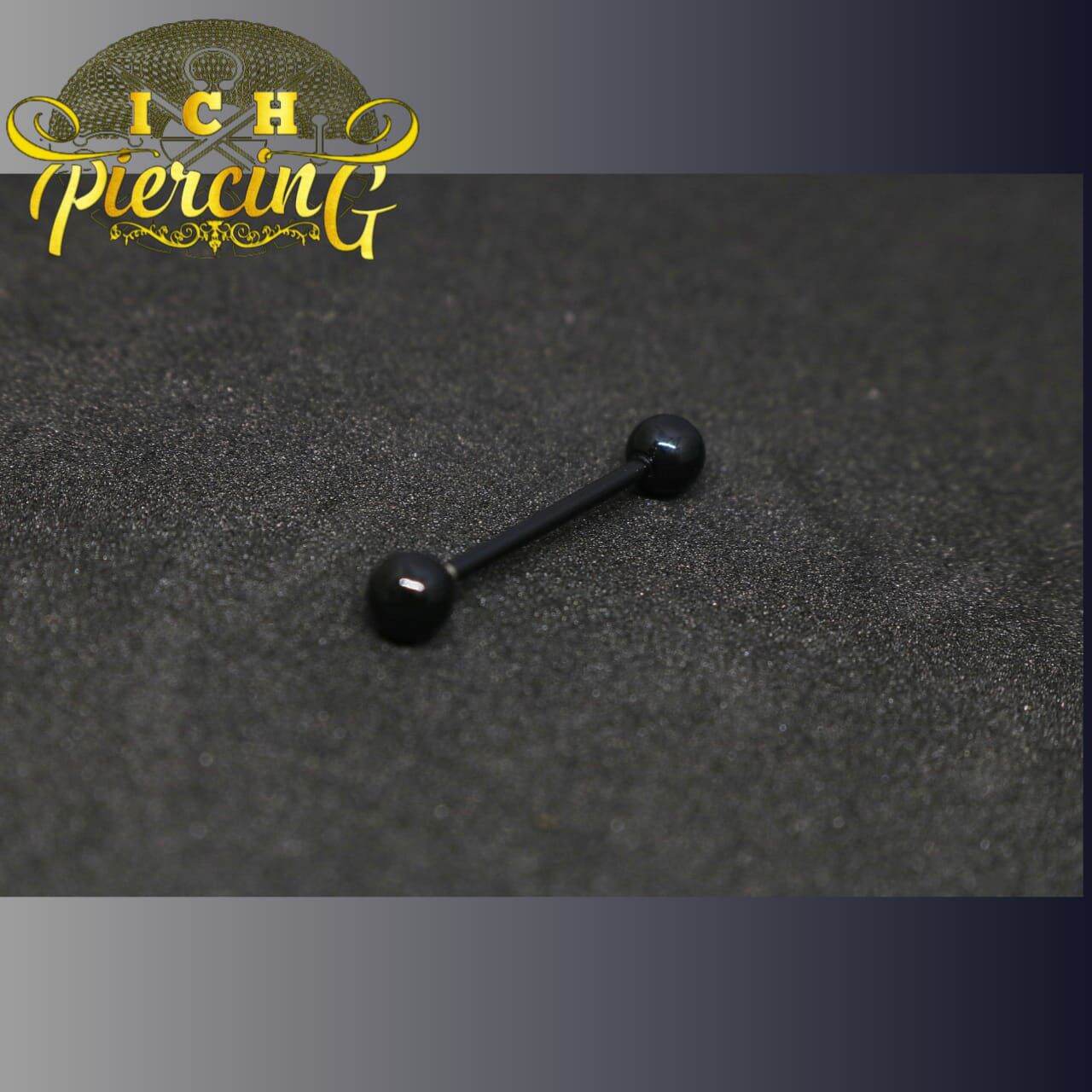 Anting Lidah Barbel Lidah 7 Variasi warna Titanium Stainless Steel ...