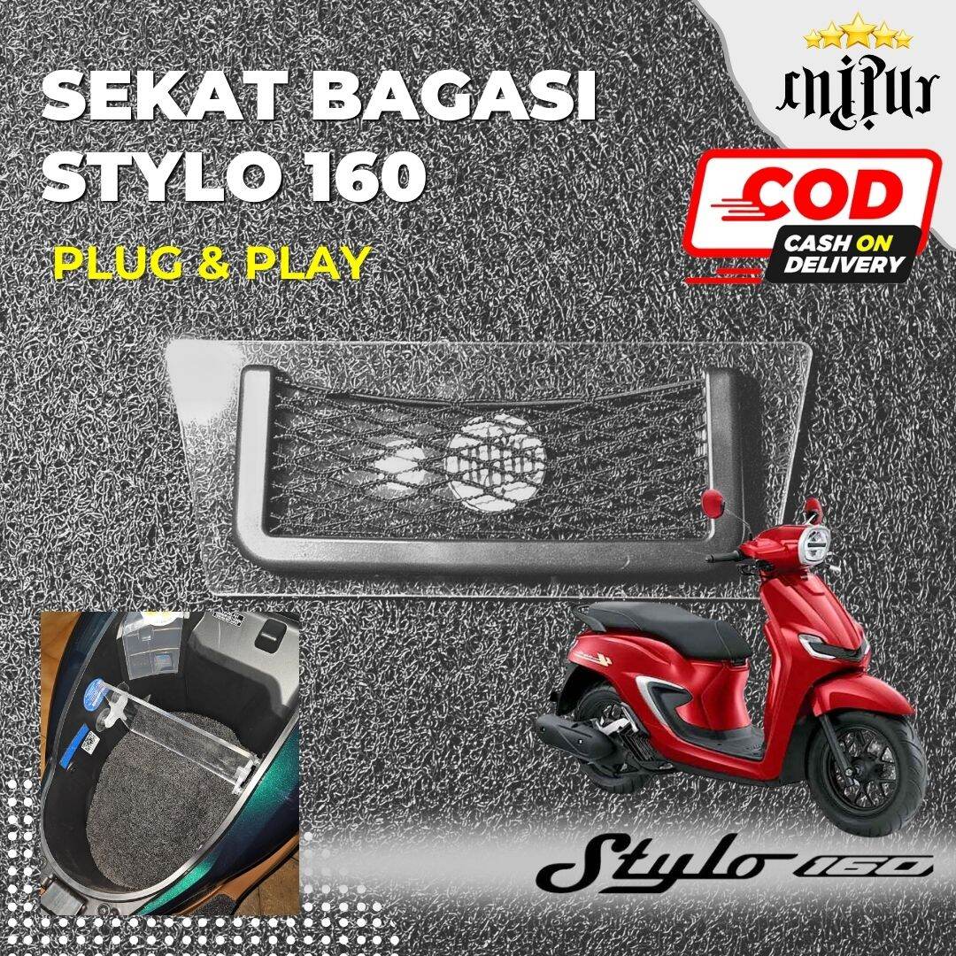Sekat Bagasi Honda STYLO Akrilik / Luggage STYLO 160 Organizer ...