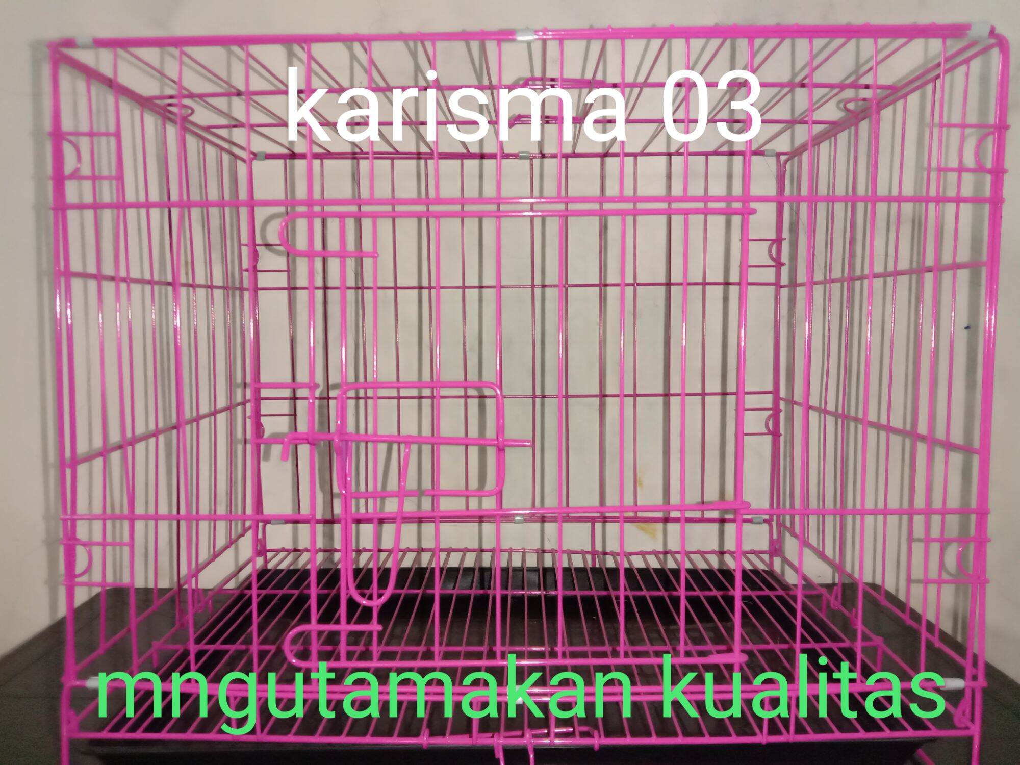 kandang kucing 01,, ukuran 45x35 ,,cat powder koting utamakan kualitas ...
