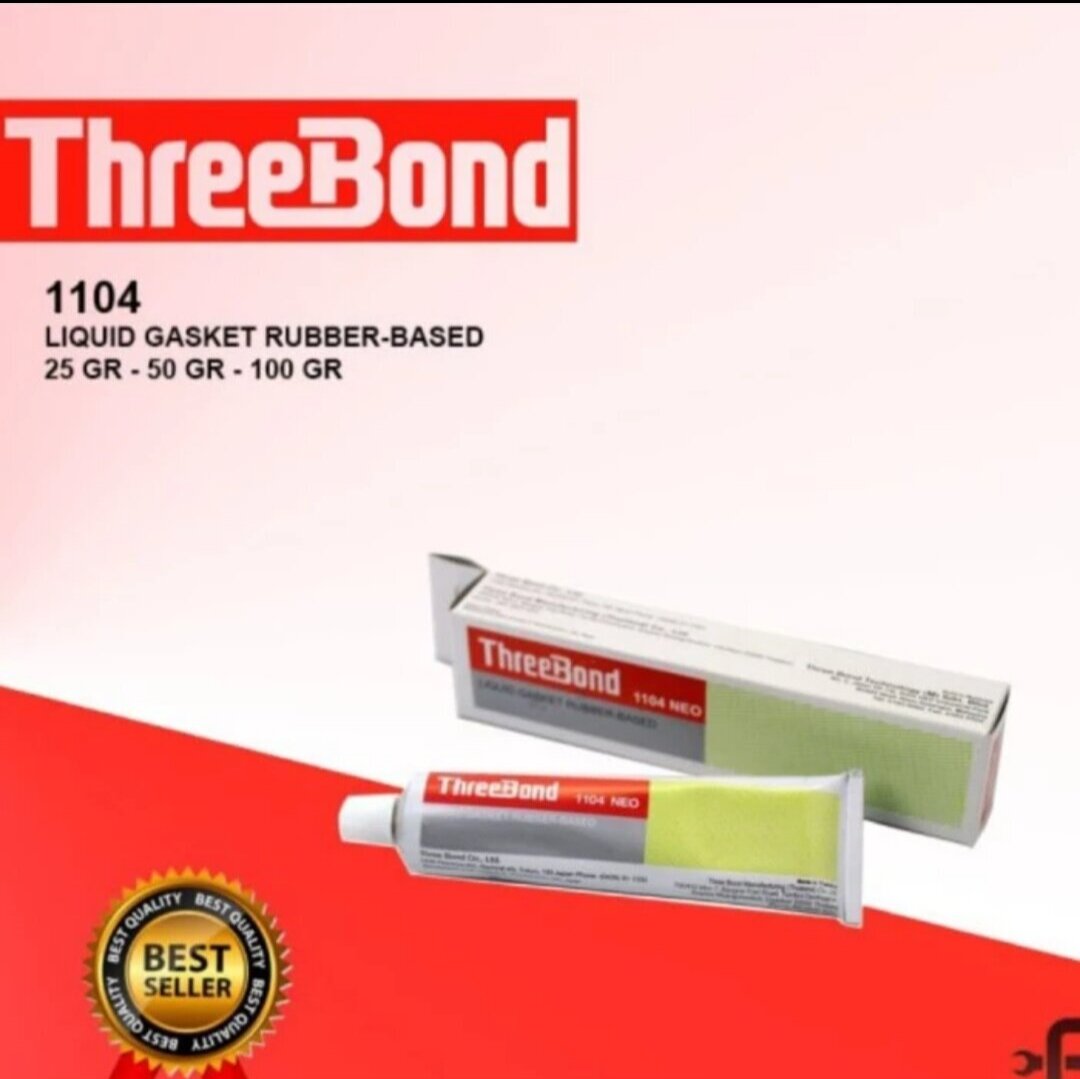 Threebond 100gr/Lem Silicone/Silikon Gasket/Treebon/3bond TB1104/TB ...