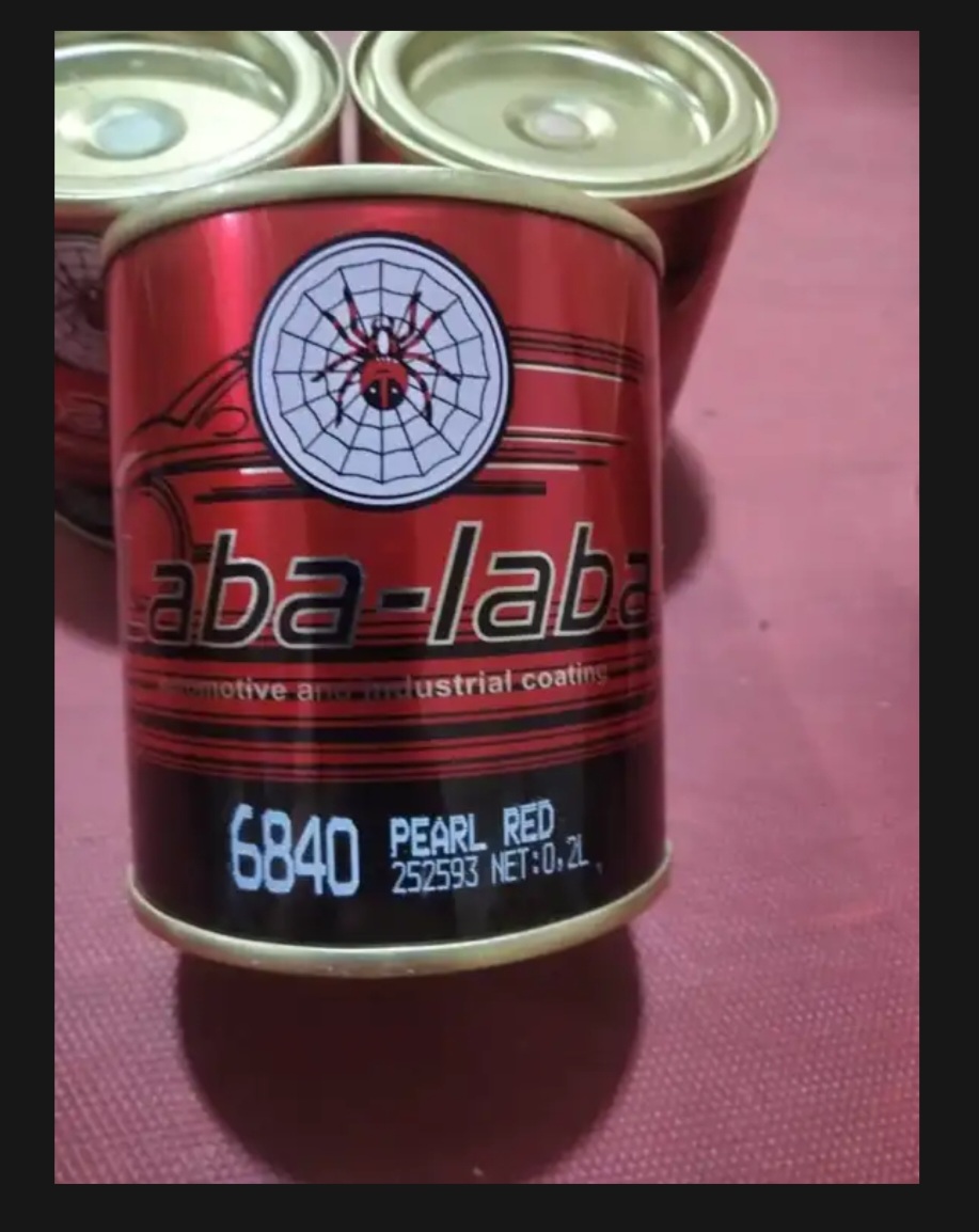 Cat Duco Spider Laba Laba Pearl Red Lembayung Merah 200 Gram Bukan ...