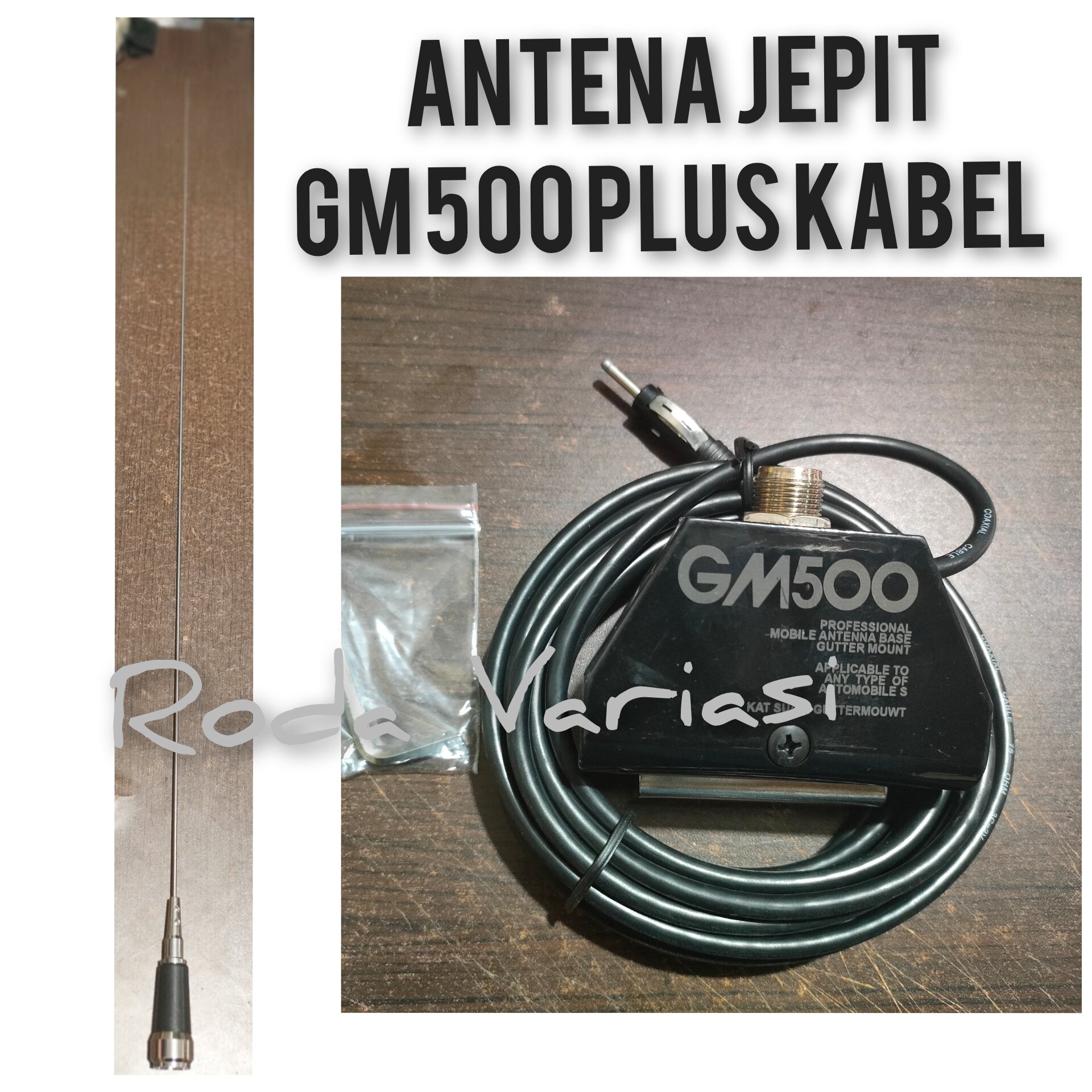 Antena Mobil GM-500 Model Jepit Plus Kabel | Lazada Indonesia