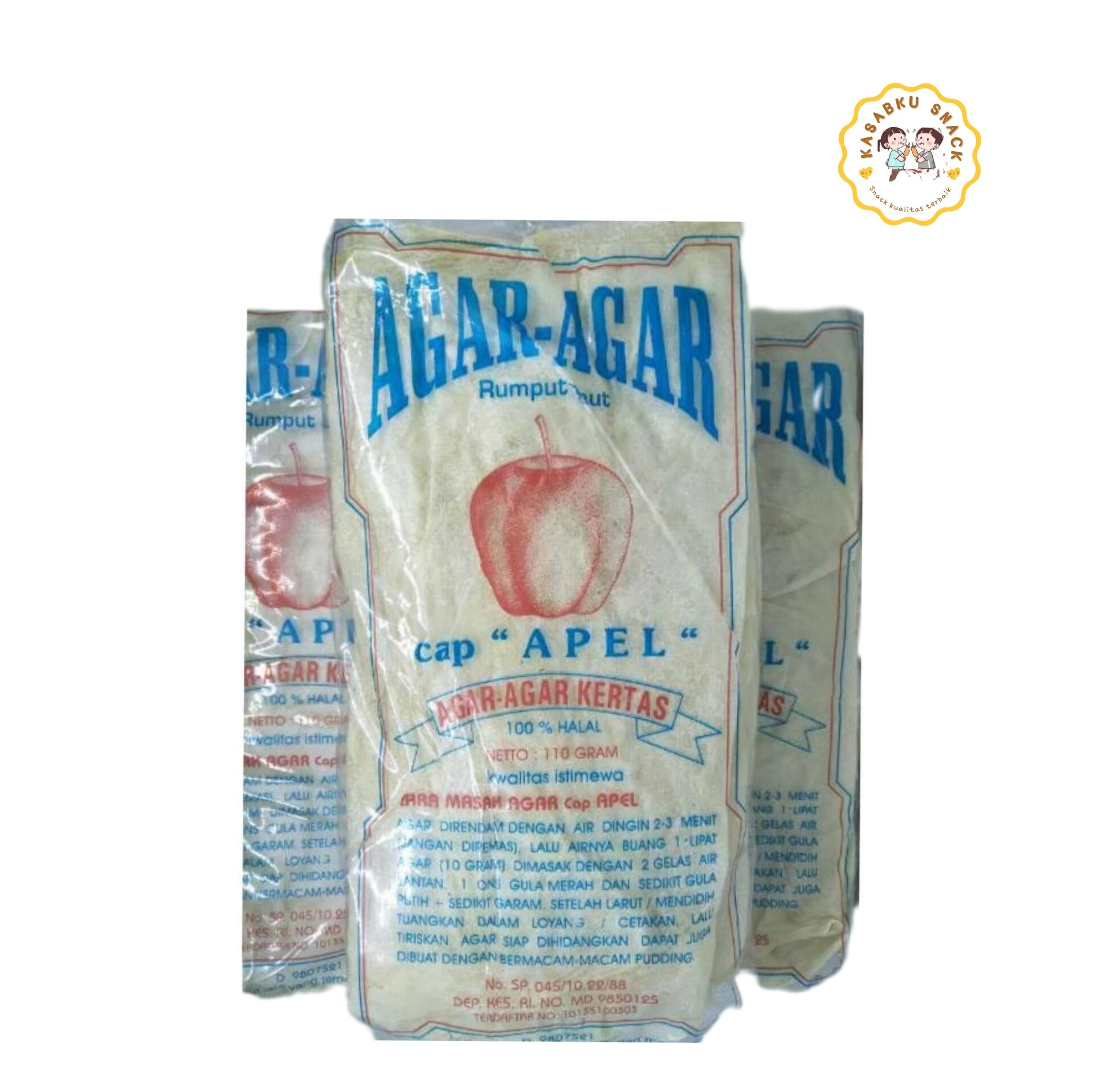 AGAR-AGAR RUMPUT LAUT 220GR AGAR-AGAR RUMPUT LAUT CAP APEL AGAR-AGAR ...
