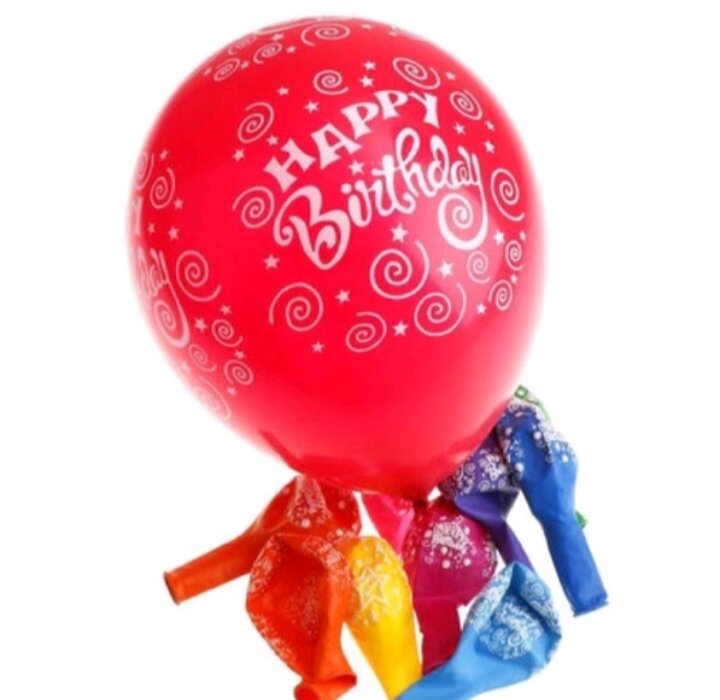 1 Pack Balon Latex Ulang Tahun/Balon Dekorasi Pesta | Lazada Indonesia
