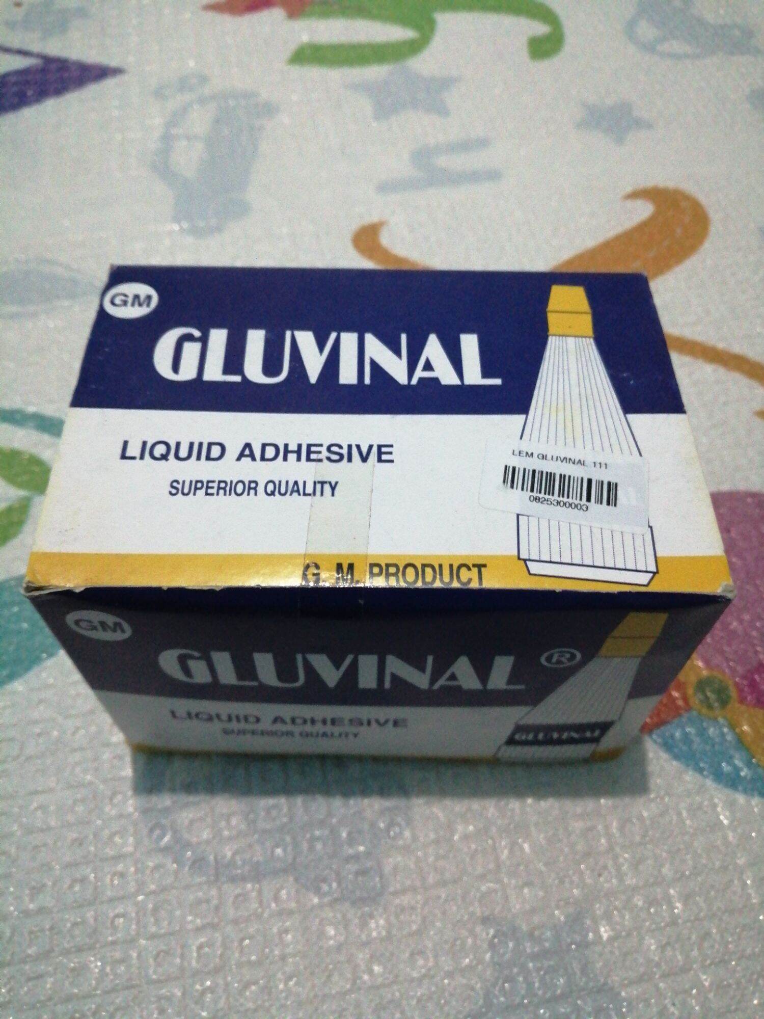 1dus isi 24 pcs lem gluvinal 22ml/lem kertas liquid adhesive | Lazada ...