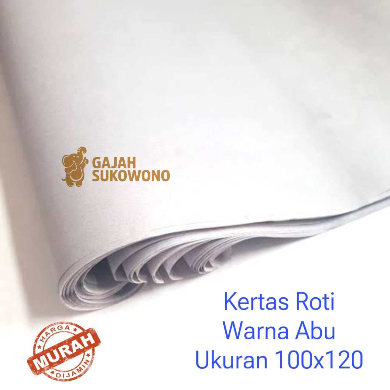 KERTAS ROTI abu-abu / Kertas Baking Lembaran Besar Alas Kue | Lazada ...