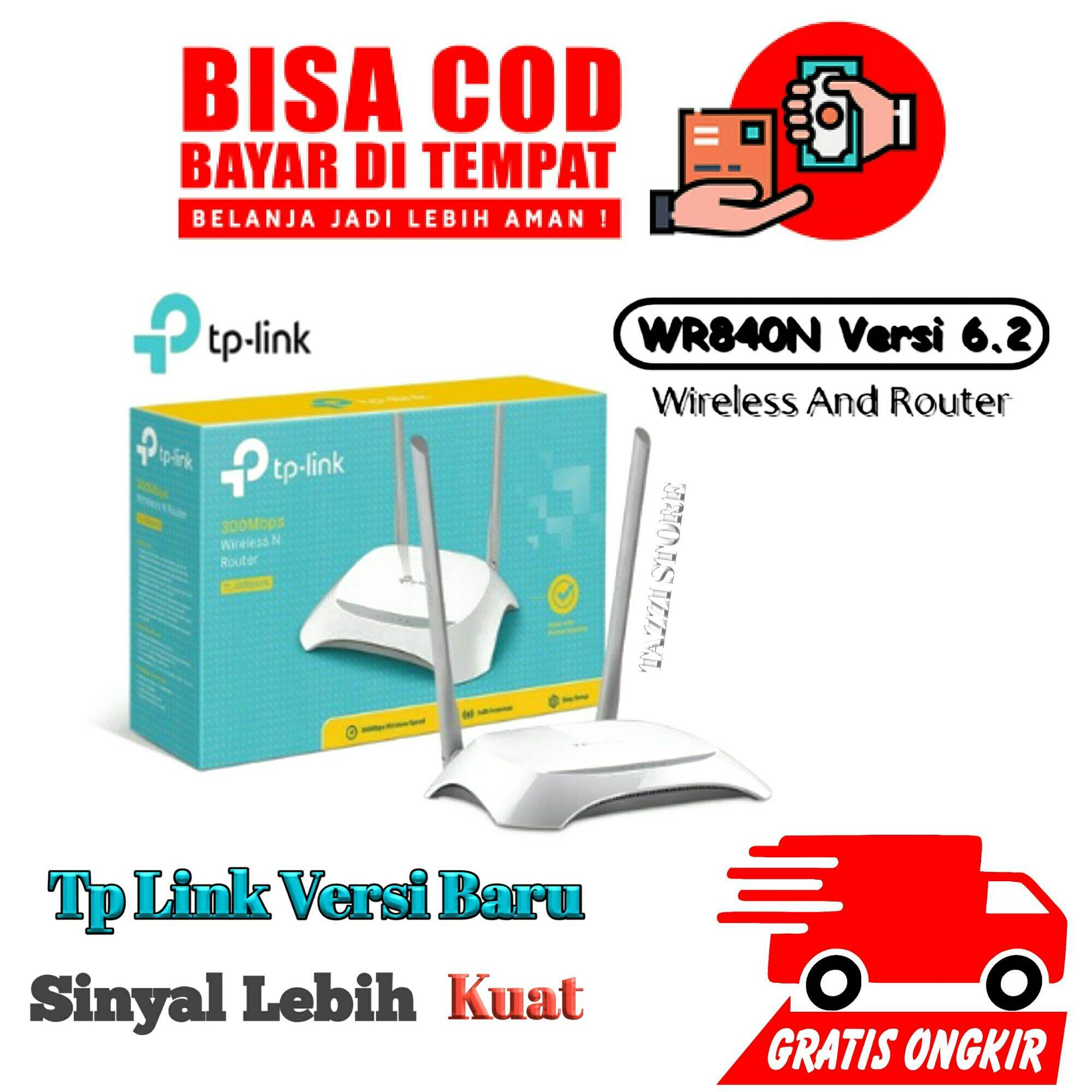 Tp Link - WR 840 N Wireless Router Extender WiFi - 300 Mbps, New Versi ...