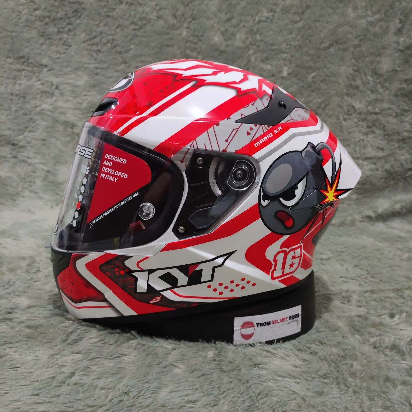 KYT TT-COURSE SUPER MARIO | KYT TT-COURSE TATI | KYT TT-COURSE JAUME ...