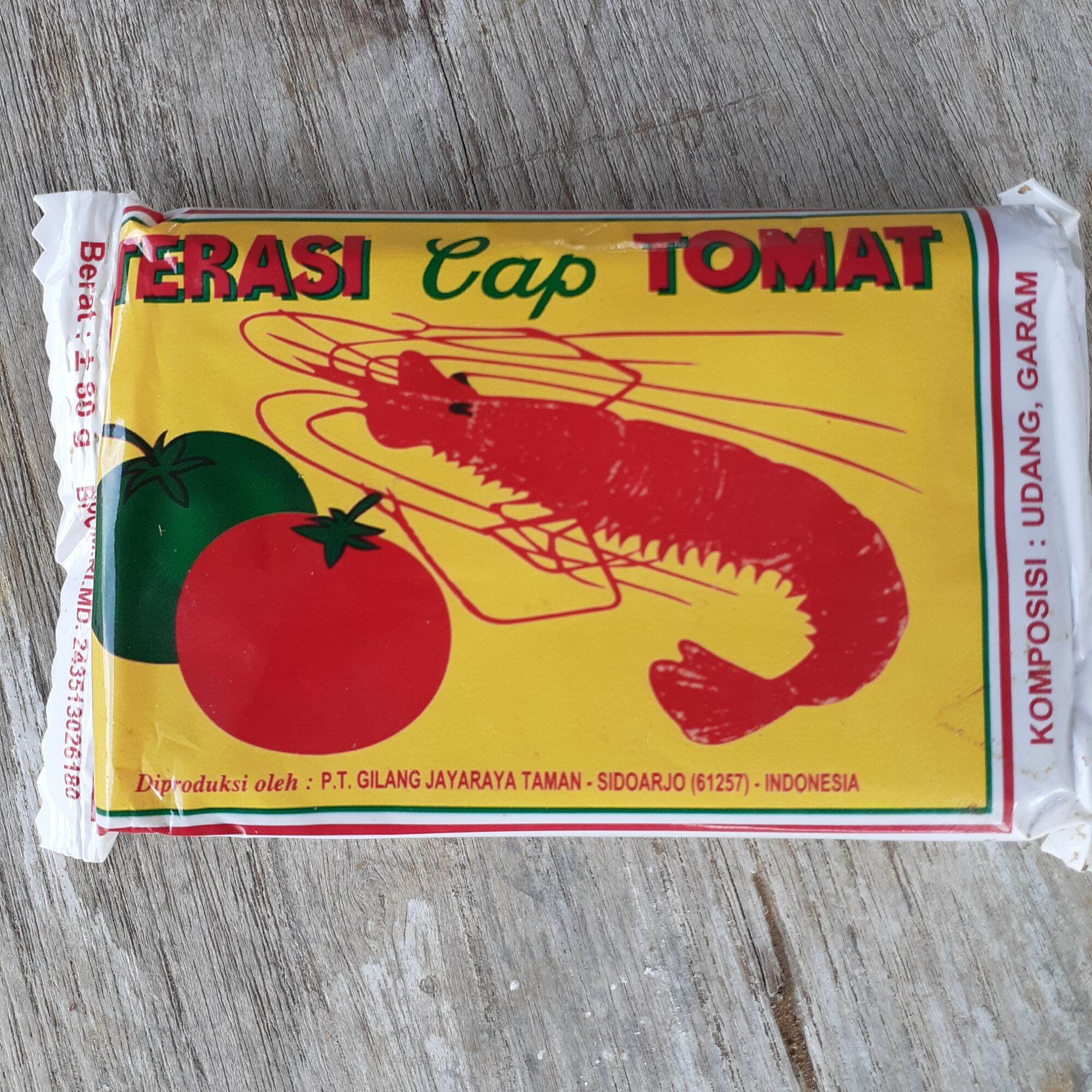 terasi cap tomat 90 gram jakela | Lazada Indonesia