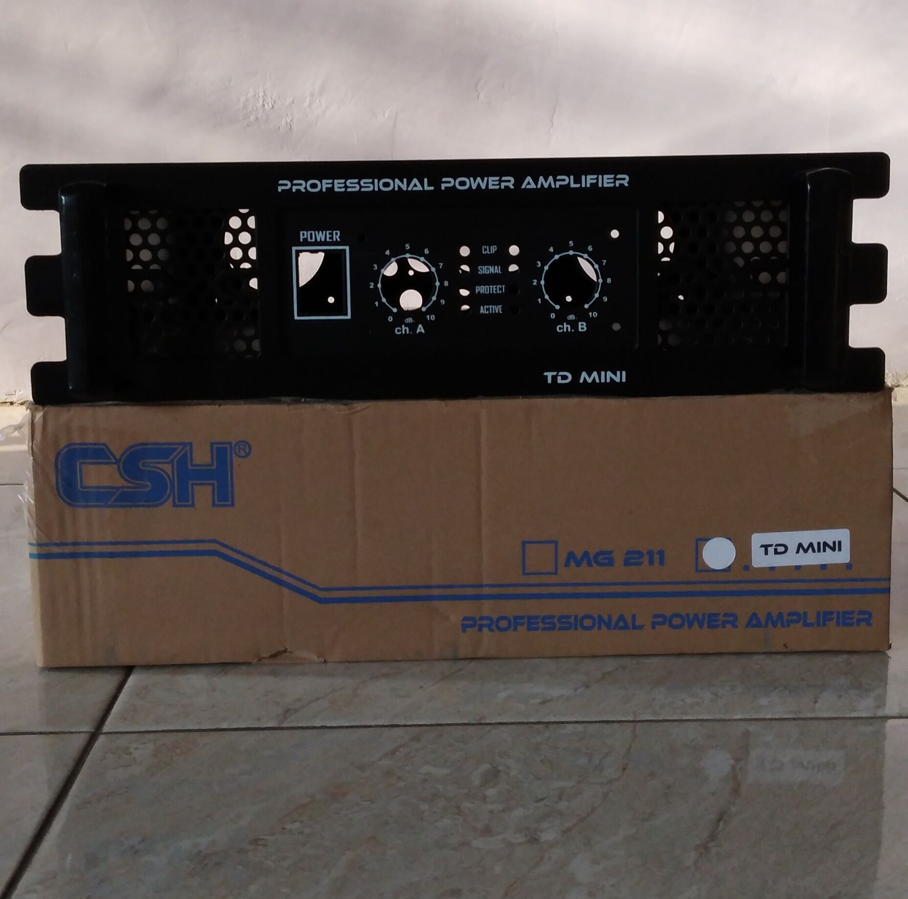 BOX POWER AMPLI CSH TD MINI | Lazada Indonesia
