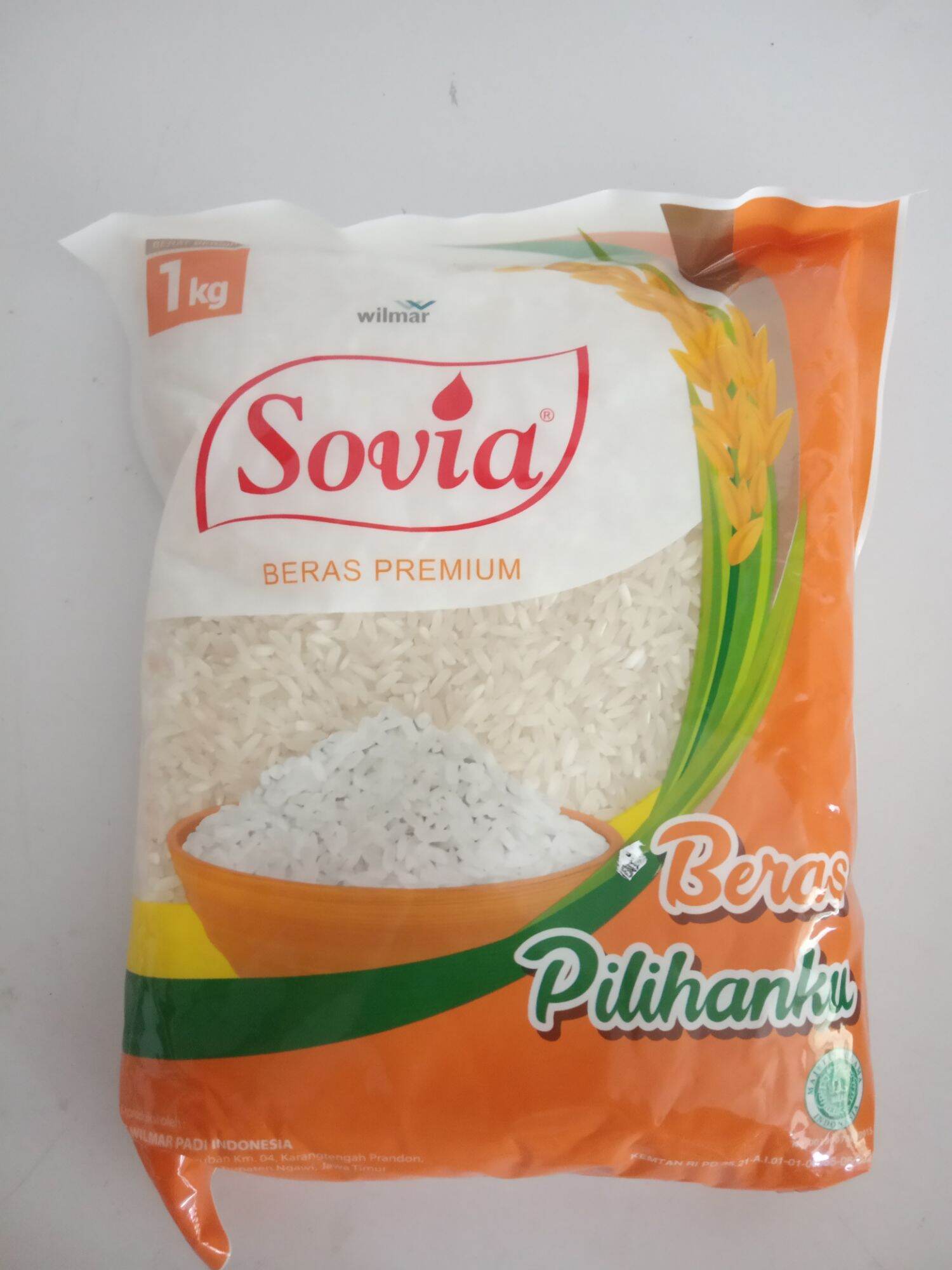beras sovia beras pilihanku kemasan 1 kg | Lazada Indonesia