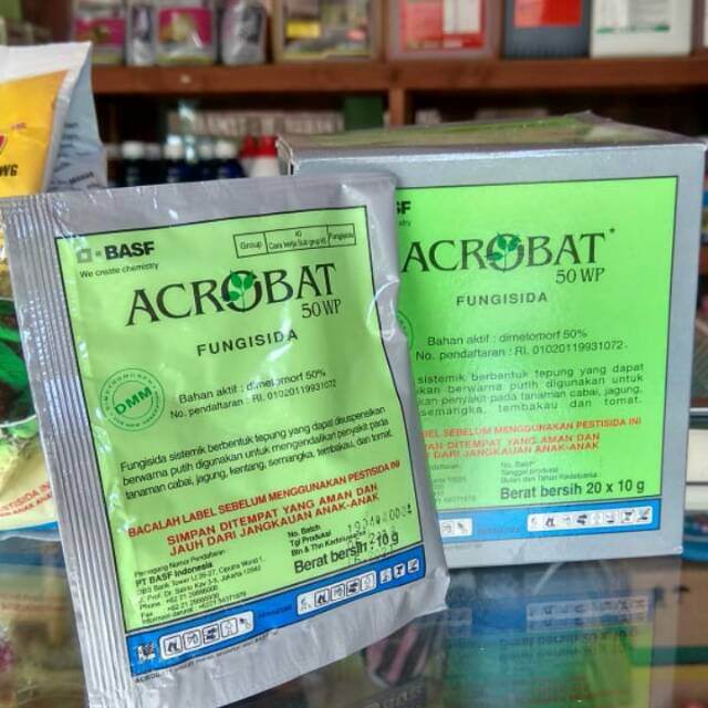 Acrobat 50wp Fungisida Pengendali Penyakit Busuk Daun 10gr | Lazada ...