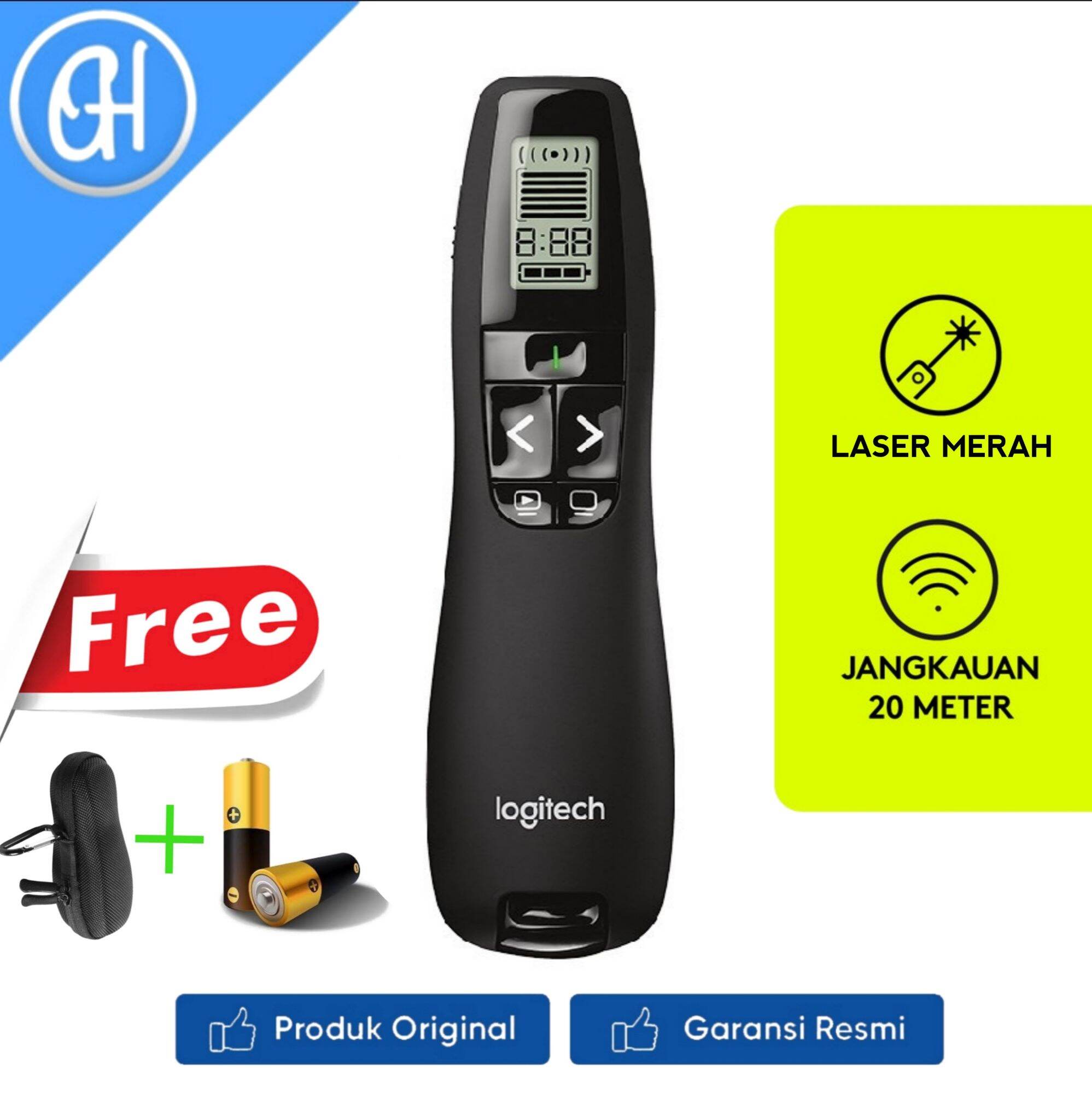 Pointer Presentasi Logitech R800 Garansi 1 Tahun | Lazada Indonesia