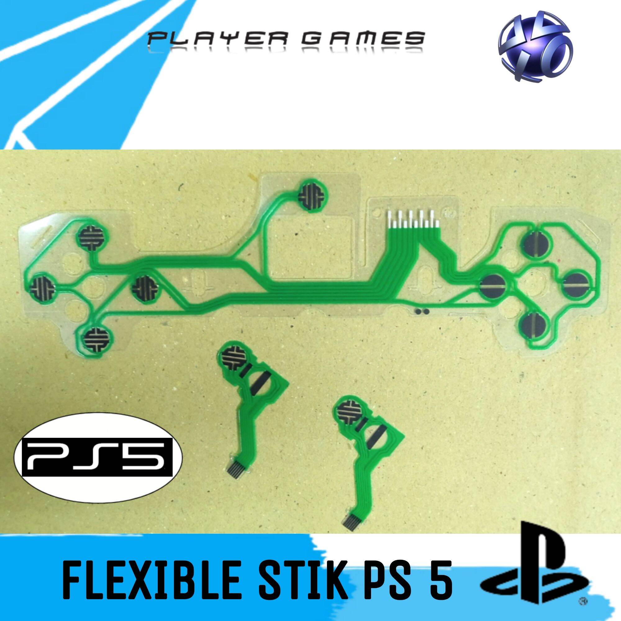FLEXIBLE PCB STIK PS 5 FULLSET FLEKSIBEL STICK PS5 1SET CONTROLLER STIK ...