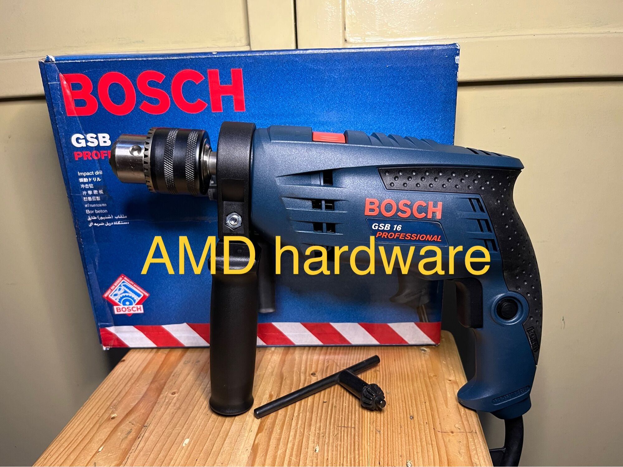 BOSCH GSB 16 ORIGINAL MESIN BOR IMPACT TEMBOK BETON Bisa Mata Bor 16mm ...