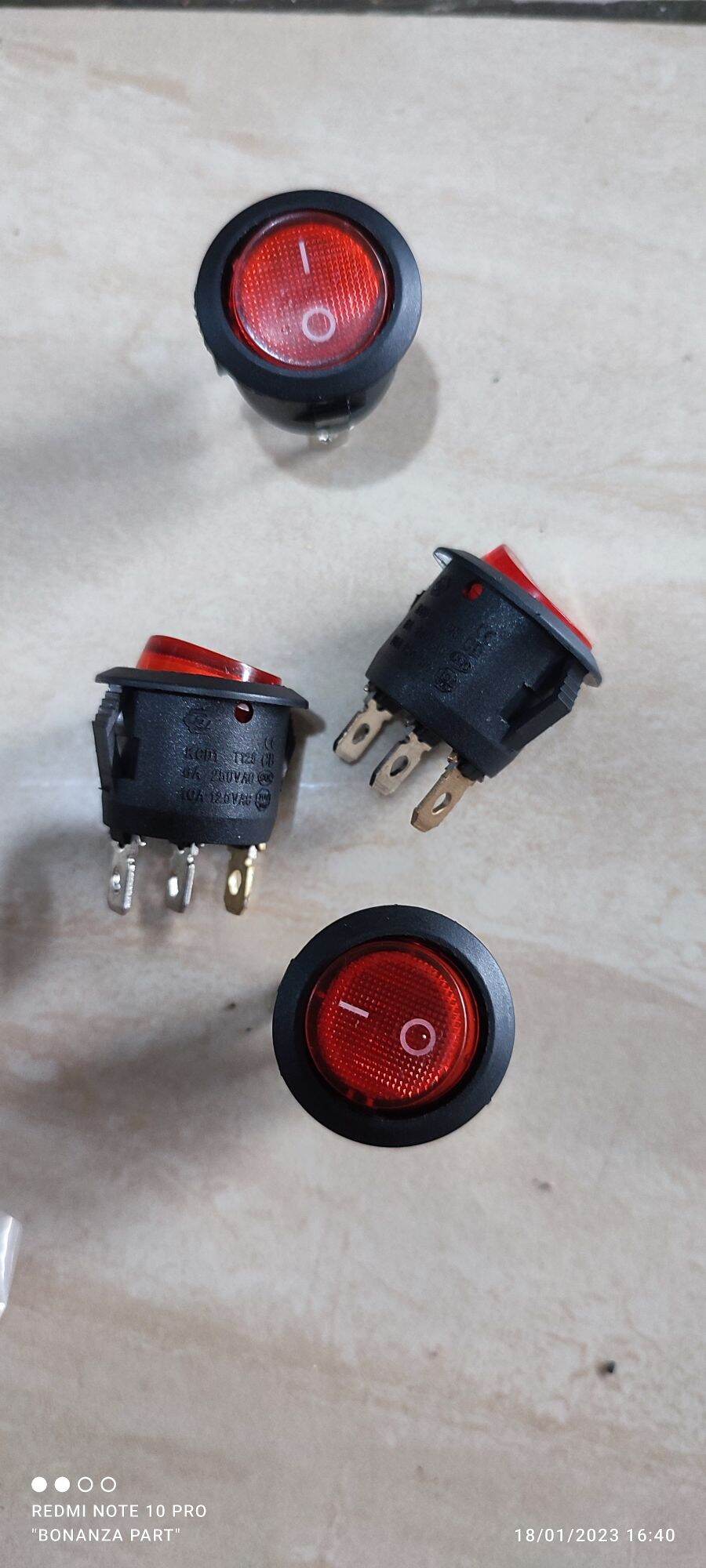 Saklar Switch Round on off bulat 3pin | Lazada Indonesia