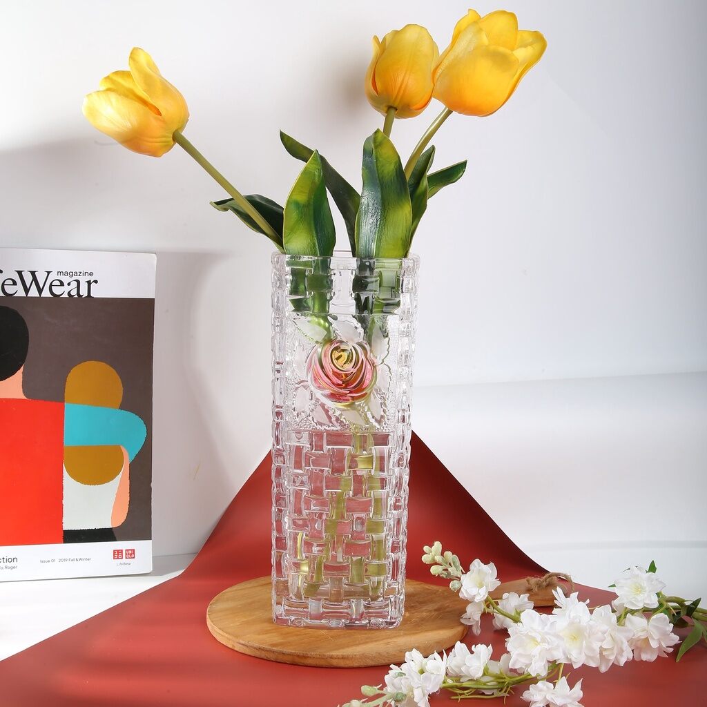 Capodimonte vas Bunga kaca Merupakan vas bunga yang terbuat dari bahan ...