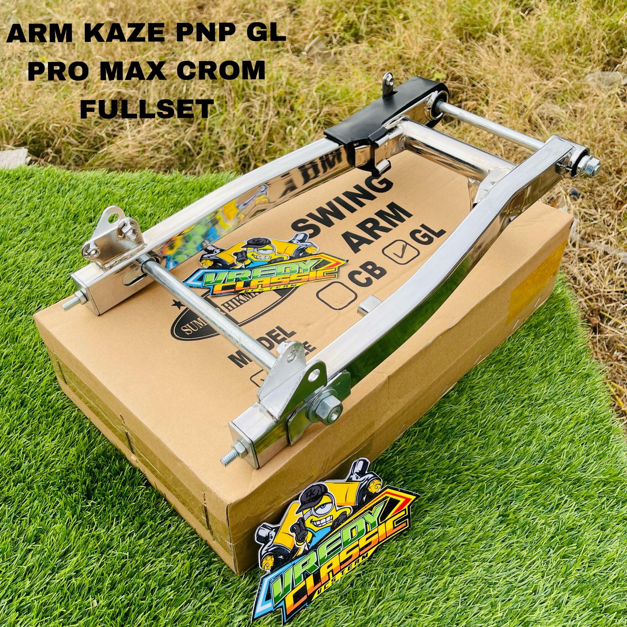 ARM KAZE pnp GL PRO MAX CROM FULLSET arem kaze pnp GL PROMAX CROM MERK ...