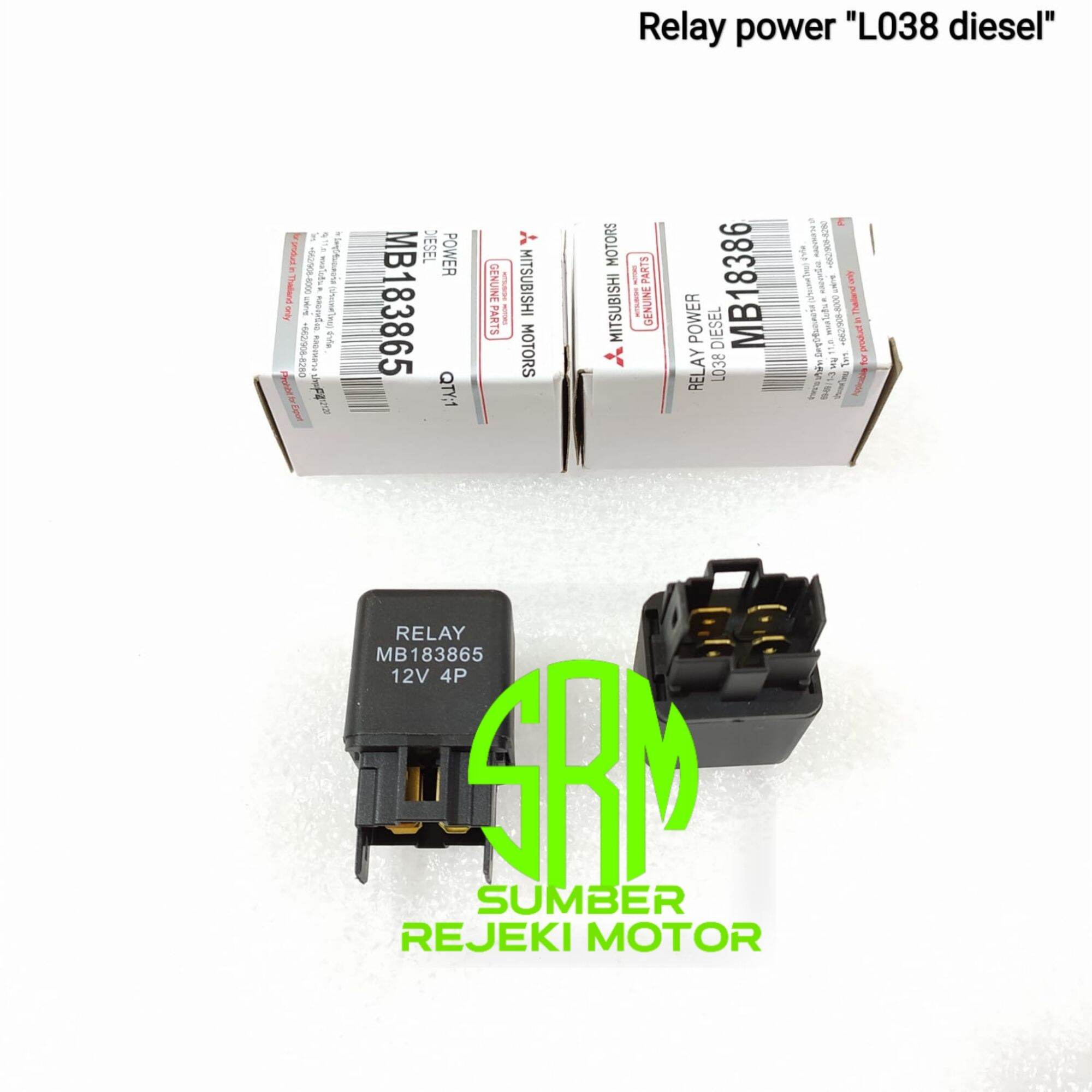 relay lampu mitsubishi l300 diesel l038 l039 12volt MB183865 | Lazada ...