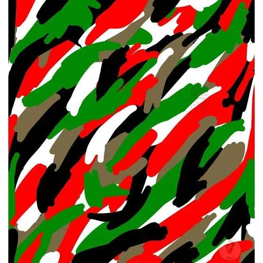 Stiker Loreng Laskar Merah Putih 100x50 Cm | Lazada Indonesia