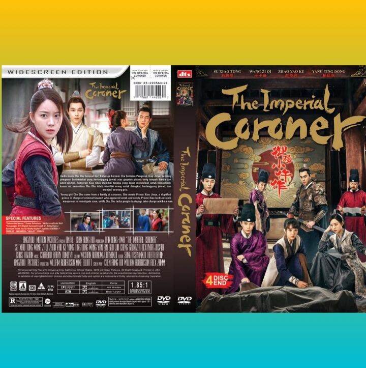 Film DVD Serial Mandarin The Imperial Coroner (4disc end) | Lazada Indonesia