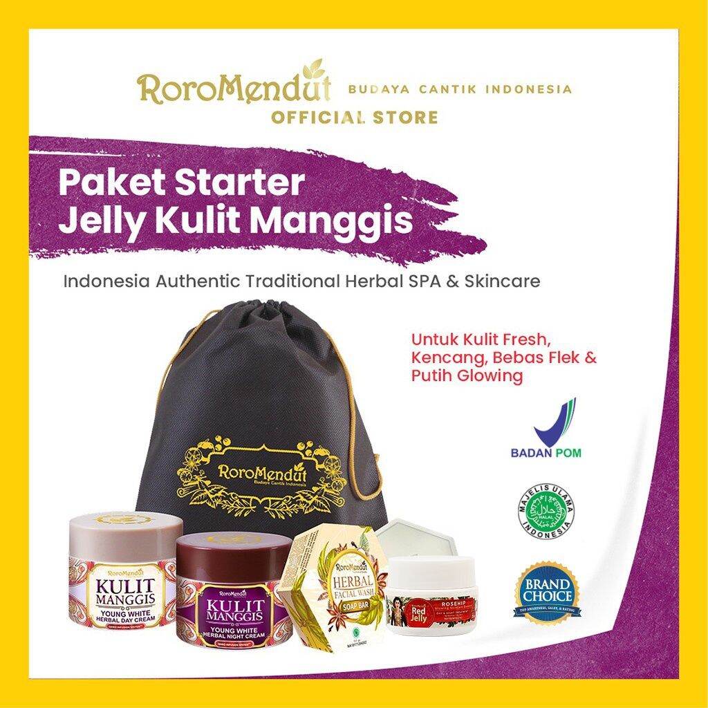 Roro Mendut Paket Starter Jelly Package Kulit Manggis Roromendut Beauty ...