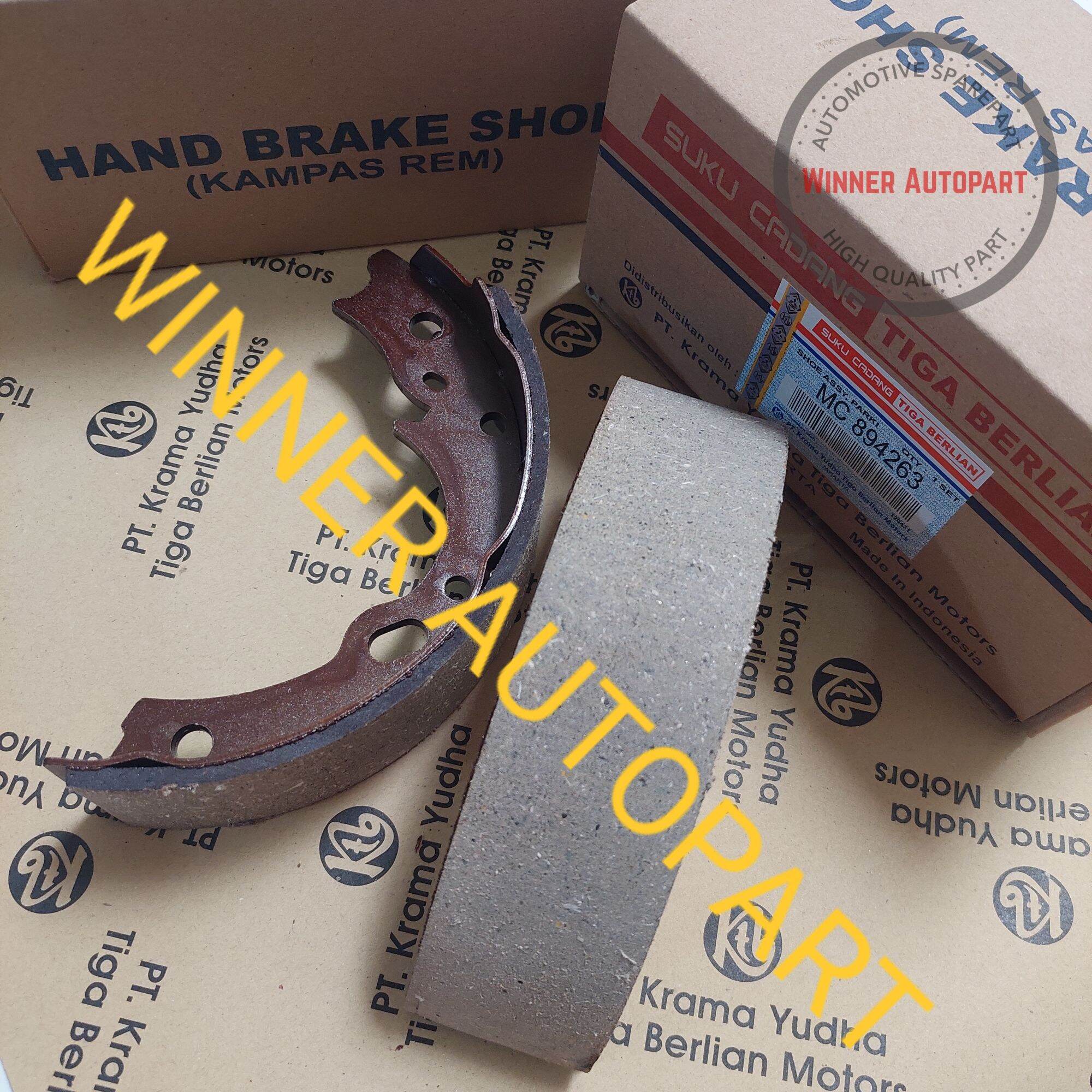 Kampas Rem Tangan Mitsubishi Canter Ps125 / Hand Brake shoe Ps125 ...