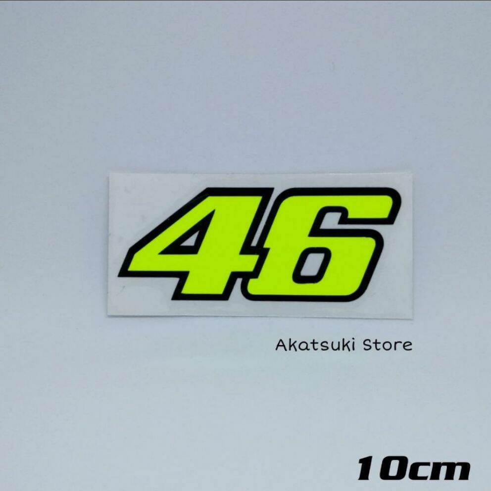 Sticker Stikee 46 Rossi 10cm | Lazada Indonesia