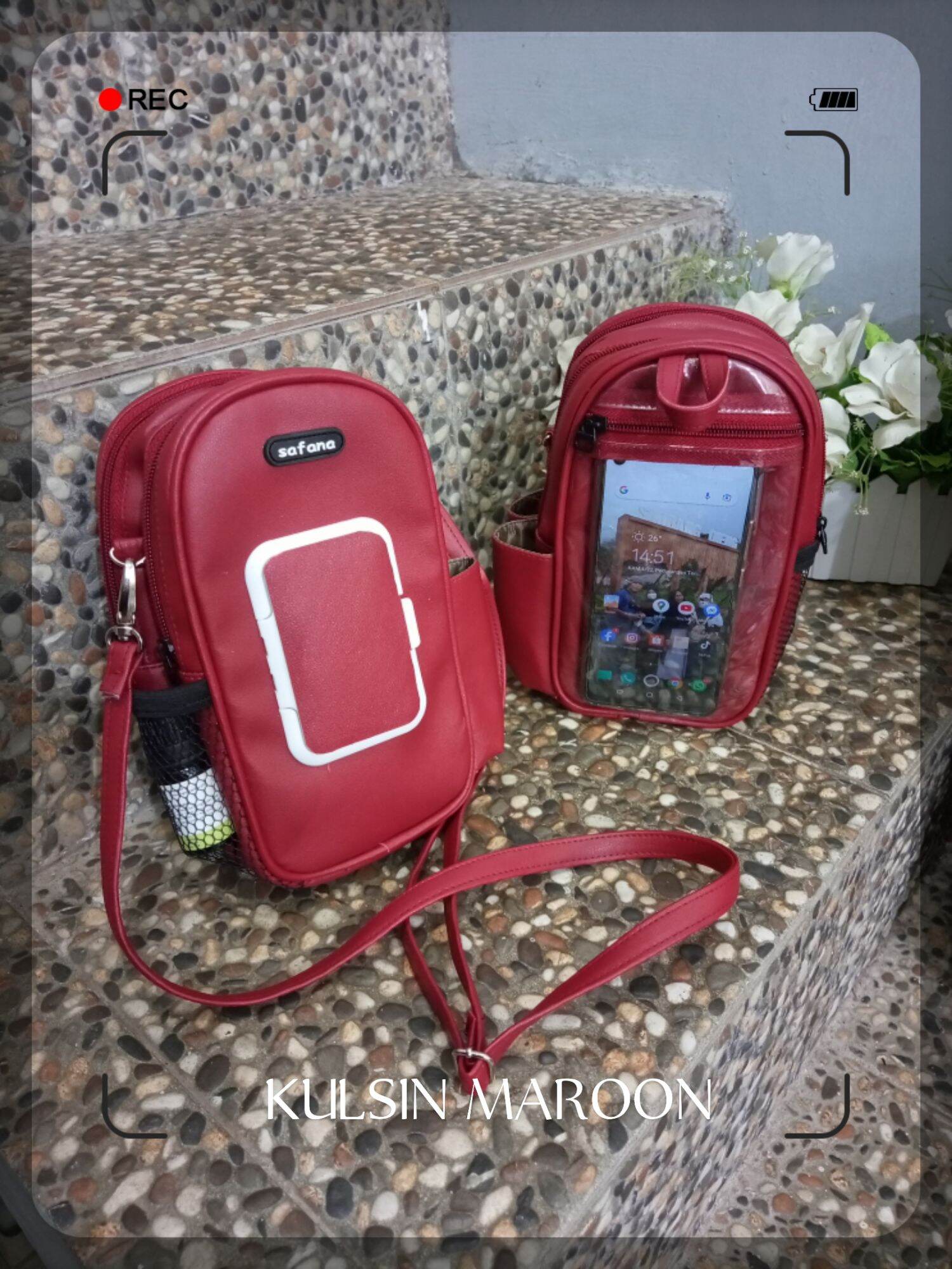 TAS DOMPET HP NEW NORMAL TAS HANDPHONE WANITA SELEMPANG PHONE CASE 6 IN ...