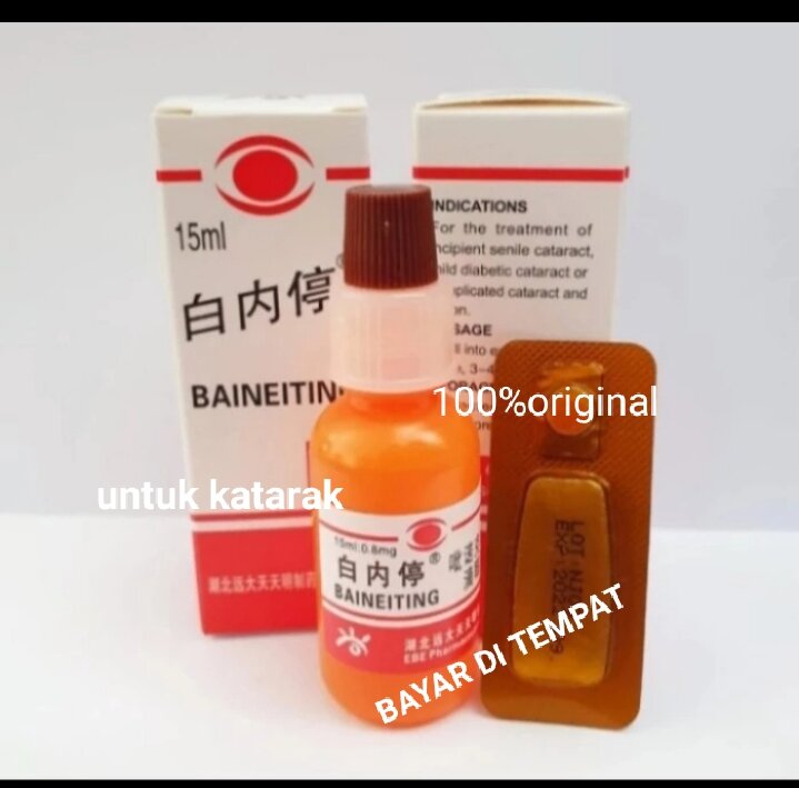 BAINETING obat tetes mata katarak 100%original | Lazada Indonesia