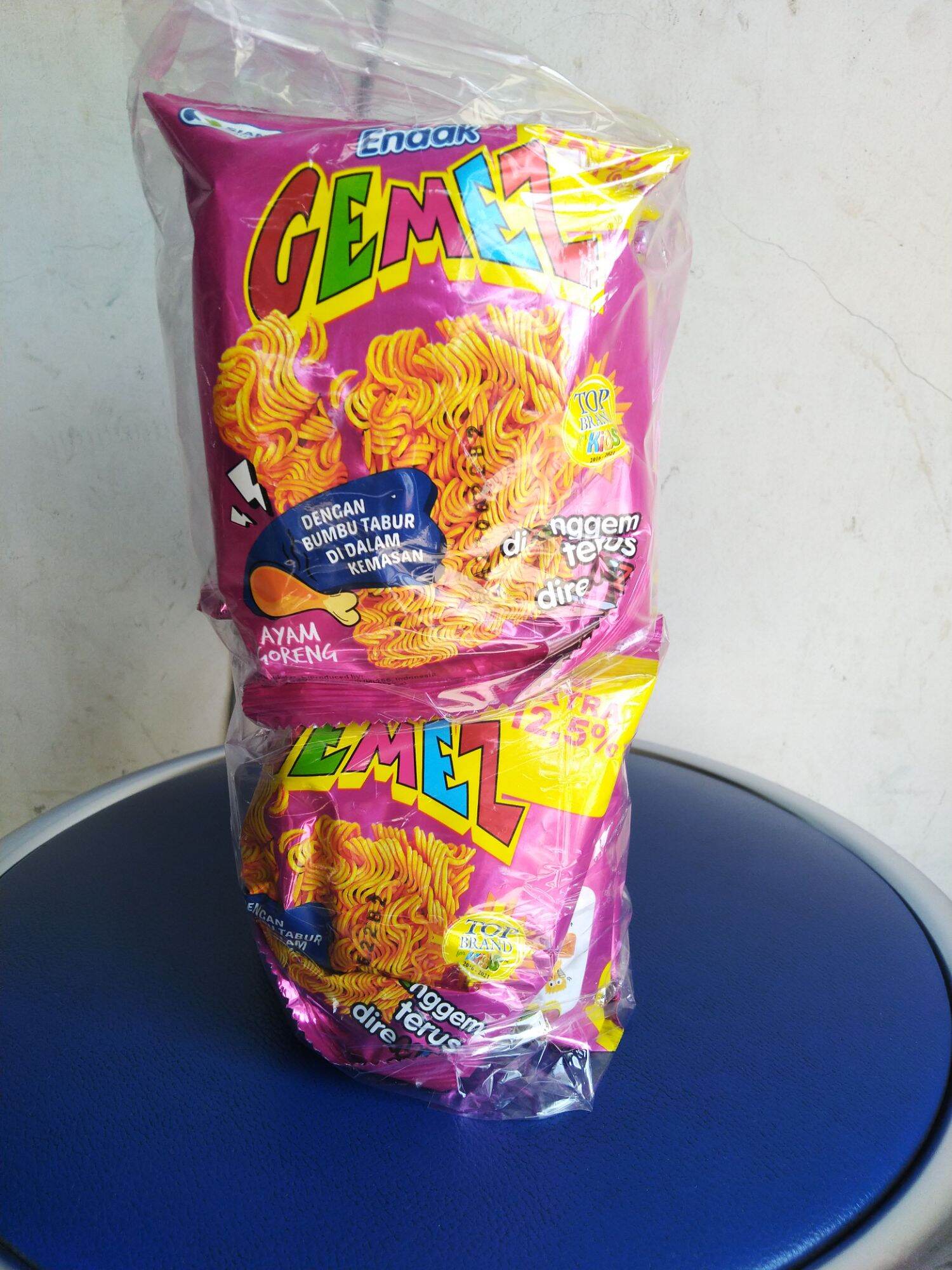 Mie Gemez Botak / anak mas / Mie Gemez Boboho snack jadul | Lazada ...