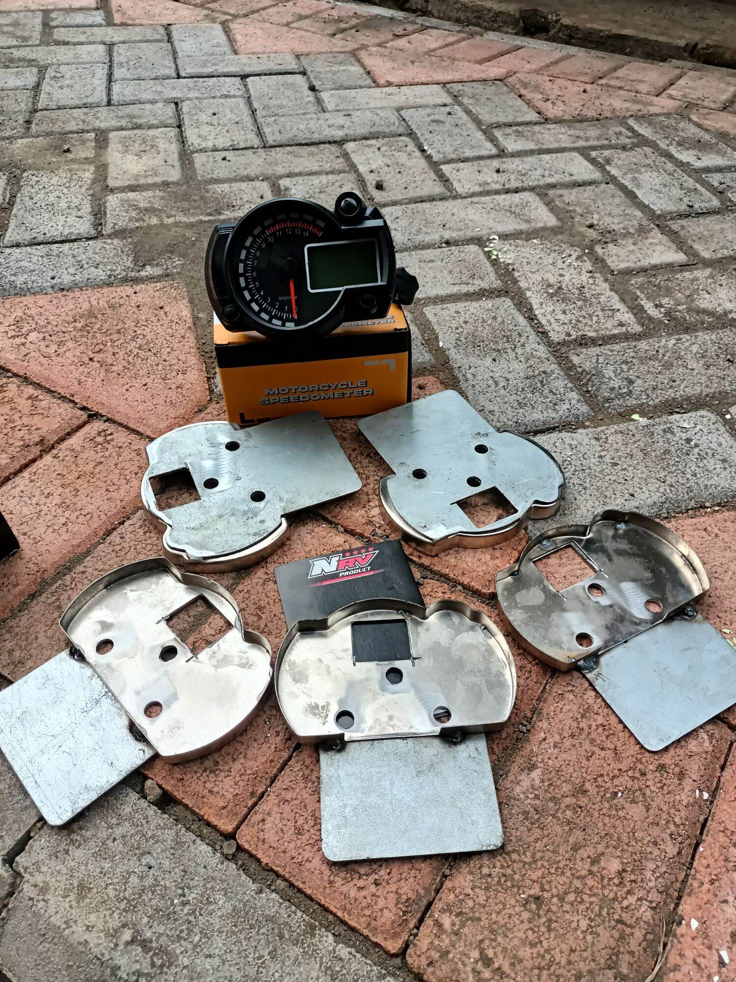 PANGKON SPEEDOMETER KOSO RX2 BESI MODEL SAMBUNGAN UNIVERSAL/BREKET ...