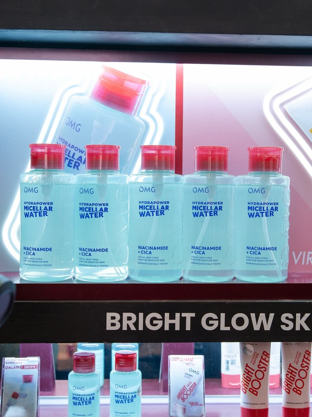 NEW! OMG OH MY GLOW HydraPower Micellar Water All 65 ml & 300 ml ...