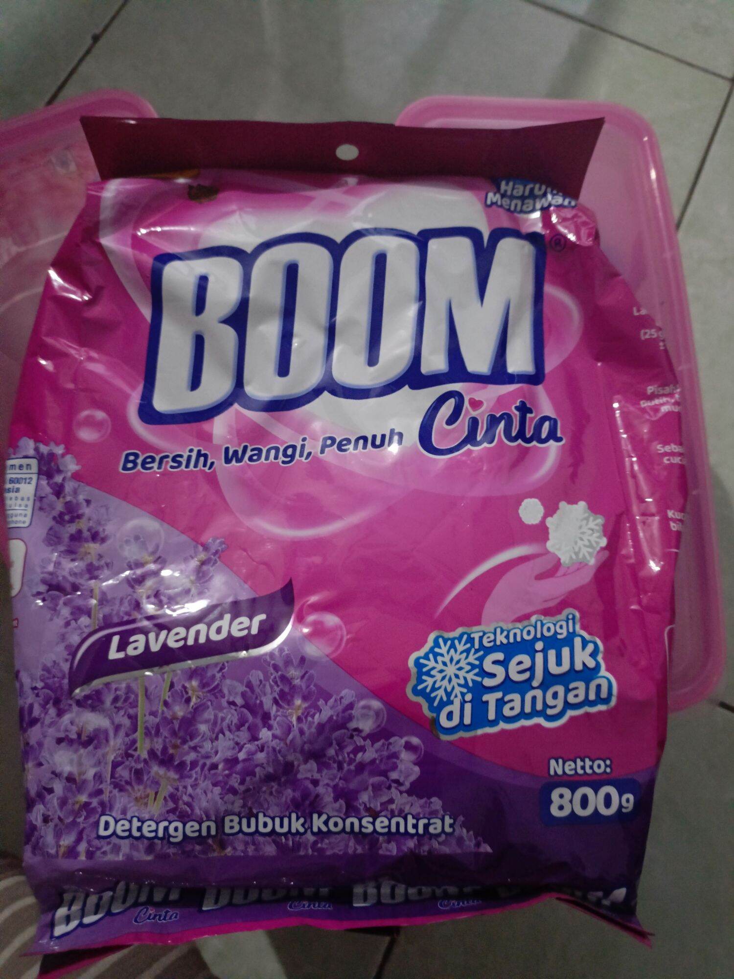 BOOM detergent bubuk rose Cinta 800gr | Lazada Indonesia