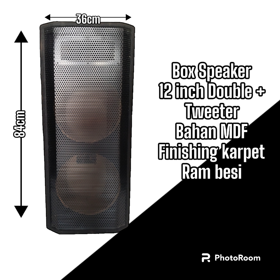 Box speaker 12 inch double triway grill besi | Lazada Indonesia