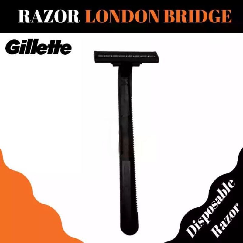 Gillette London Bridge Disposable Razor | Lazada Indonesia