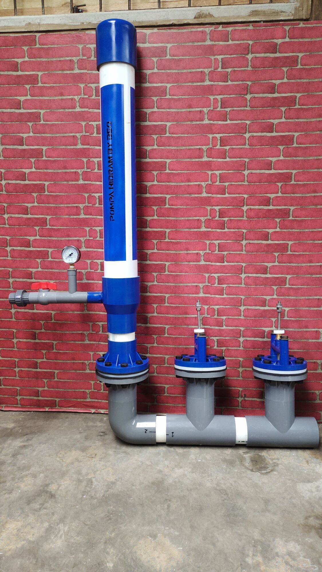 Pompa Hidram 3 Inch Full set ( Tidak Termasuk Pipa Tabung Hampa ...