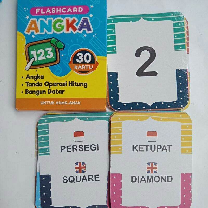 FLASHCARD ANGKA | Lazada Indonesia