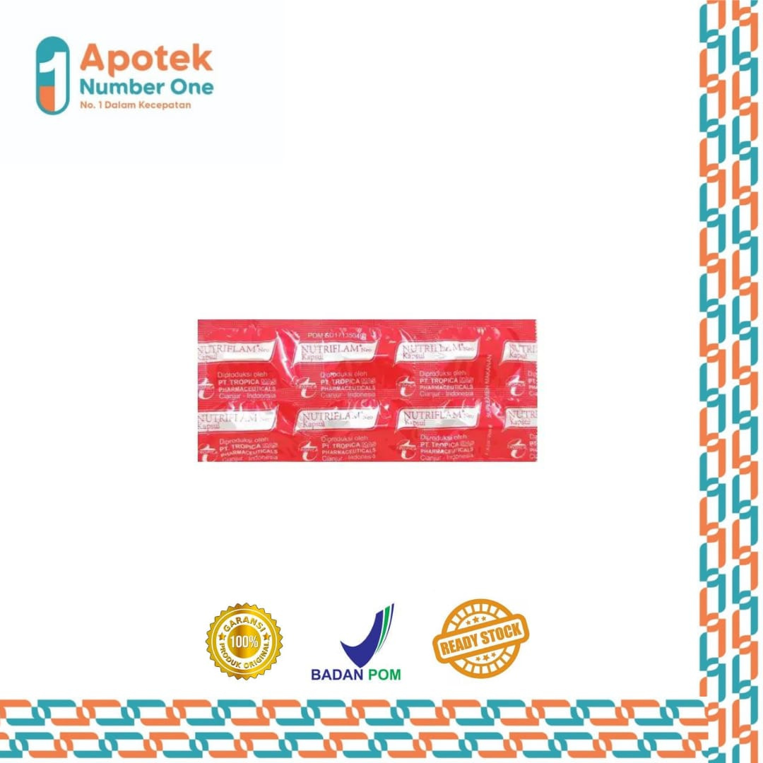 Nutriflam Neo Strip 6 Kapsul - Suplemen Kesehatan Sendi Otot Dan Tulang ...