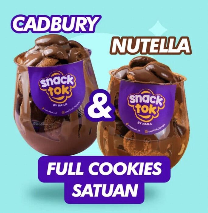 Snack tok full cookies Bittersweet by najla | Lazada Indonesia