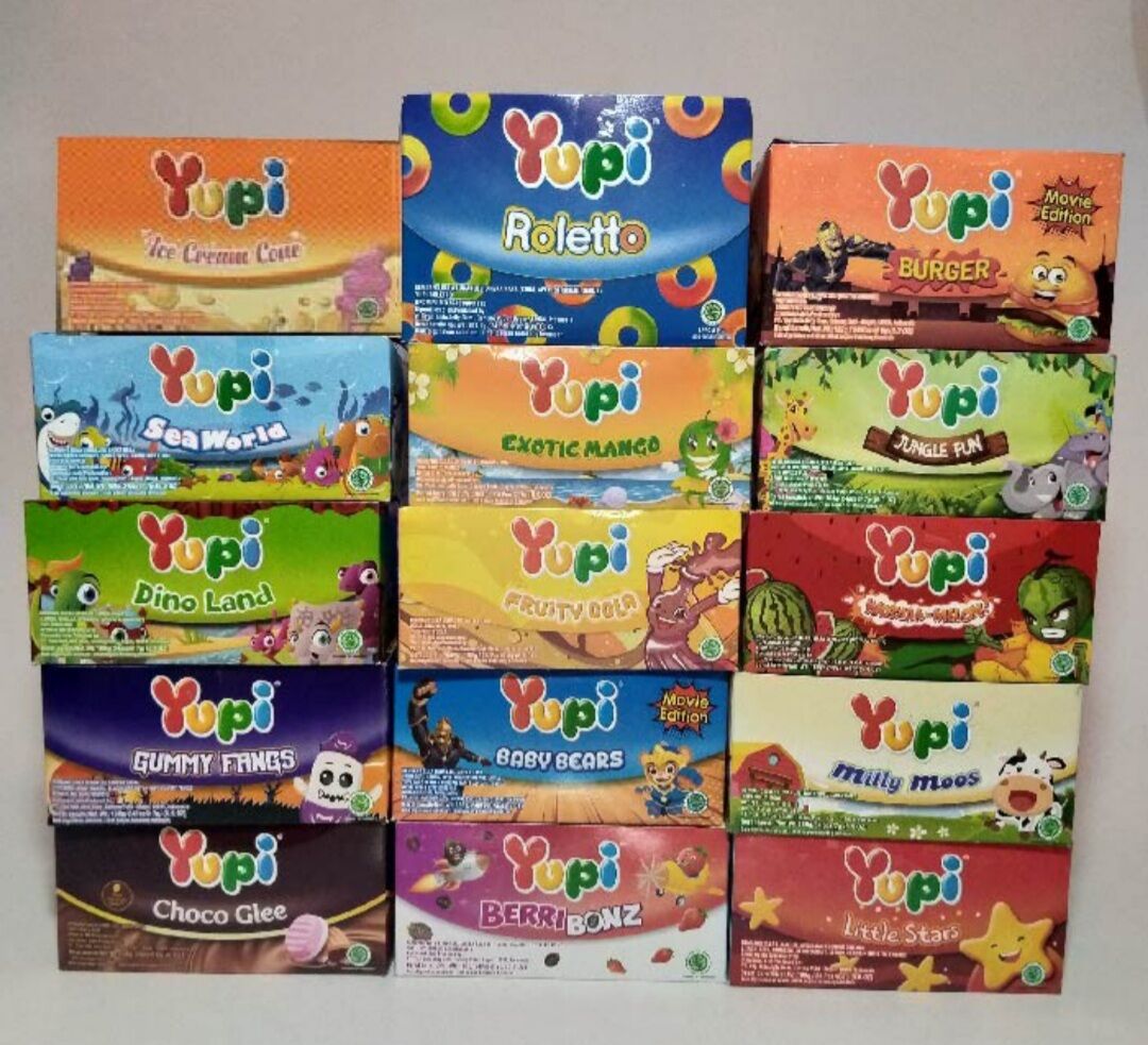 yupi all varian isi 24 pcs | Lazada Indonesia