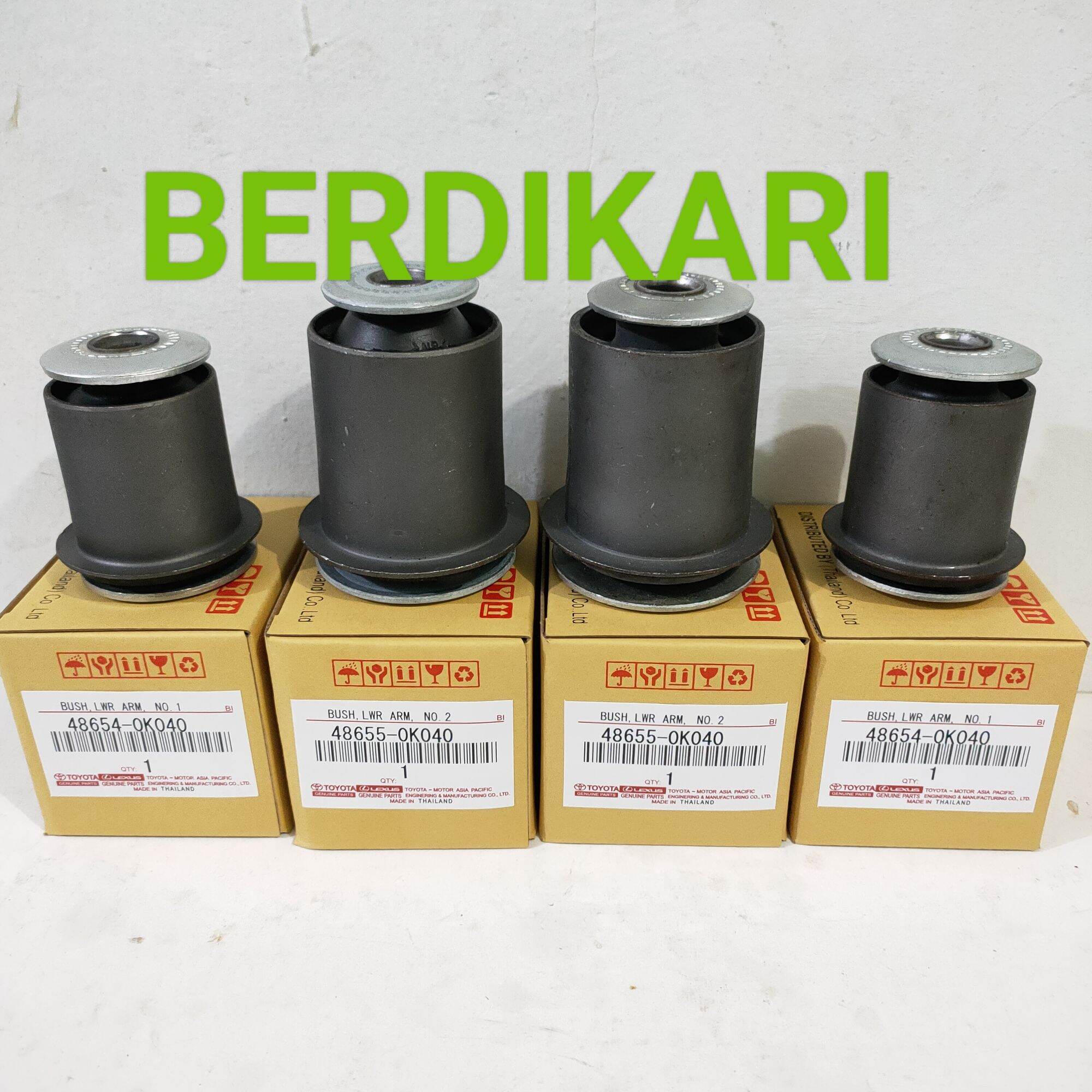 BUSHING LOWER ARM SET BUSHING SAYAP BAWAH SET HILUX VIGO FORTUNER 4WD ...