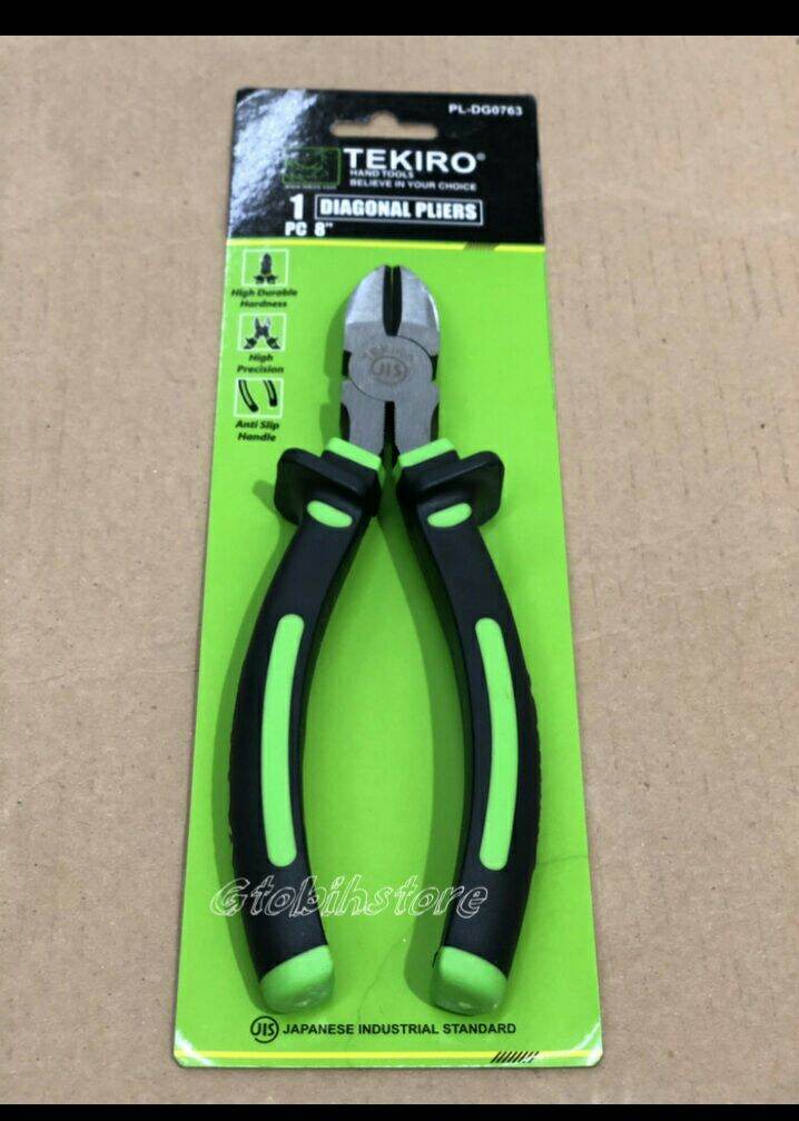 TANG POTONG 8" TEKIRO / DIAGONAL PLIER PLIERS 8 INCH | Lazada Indonesia