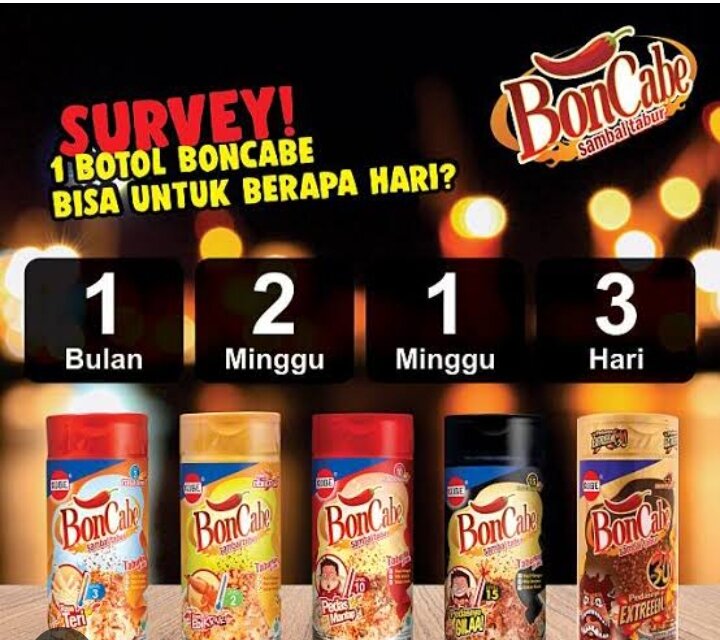 Bon Cabe botol ORIGINAL | Lazada Indonesia