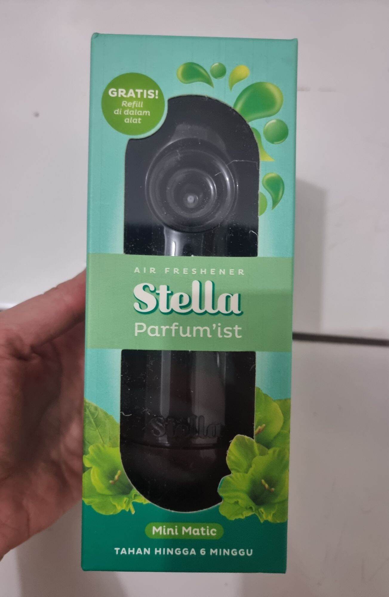 (Stella) Mini Matic Parfum'ist Air Freshener Green Fantasy | Lazada ...