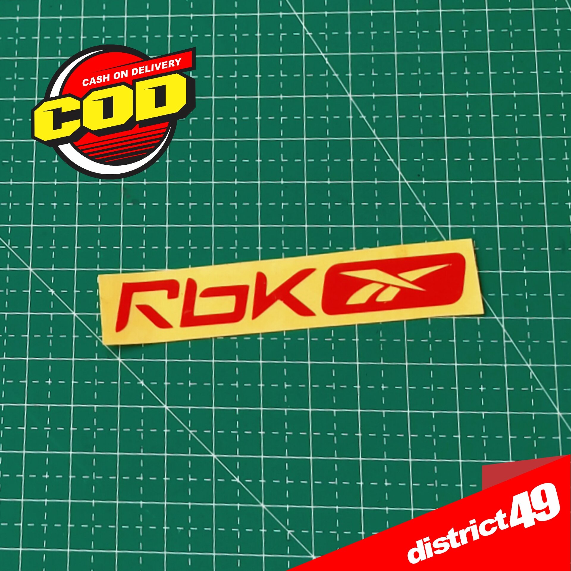 Cutting sticker REEBOK - Stiker cutting Reebok - Stiker Sports - Stiker ...